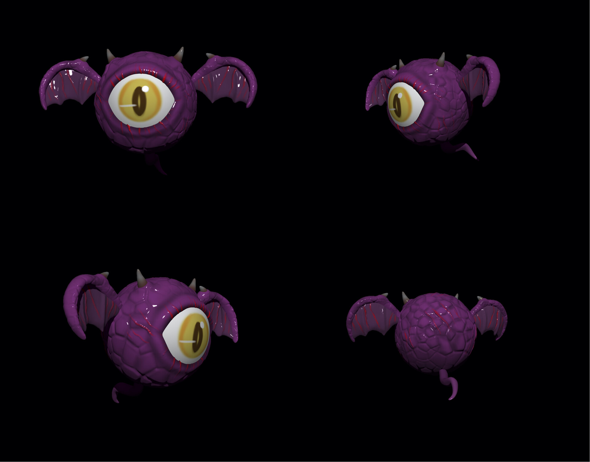 ArtStation - One eye demon