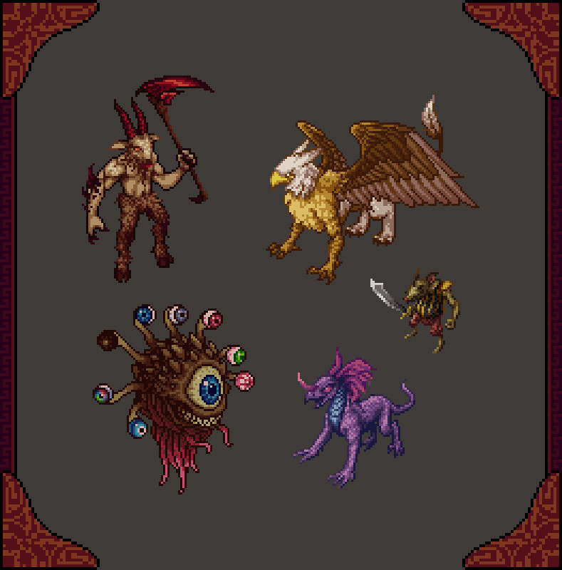 ArtStation - Isometric Creatures