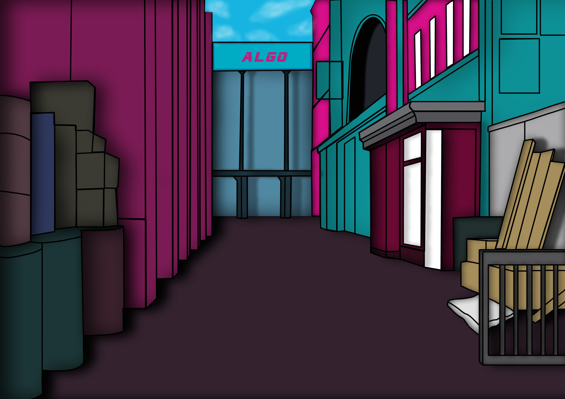 ArtStation - Scene Bg