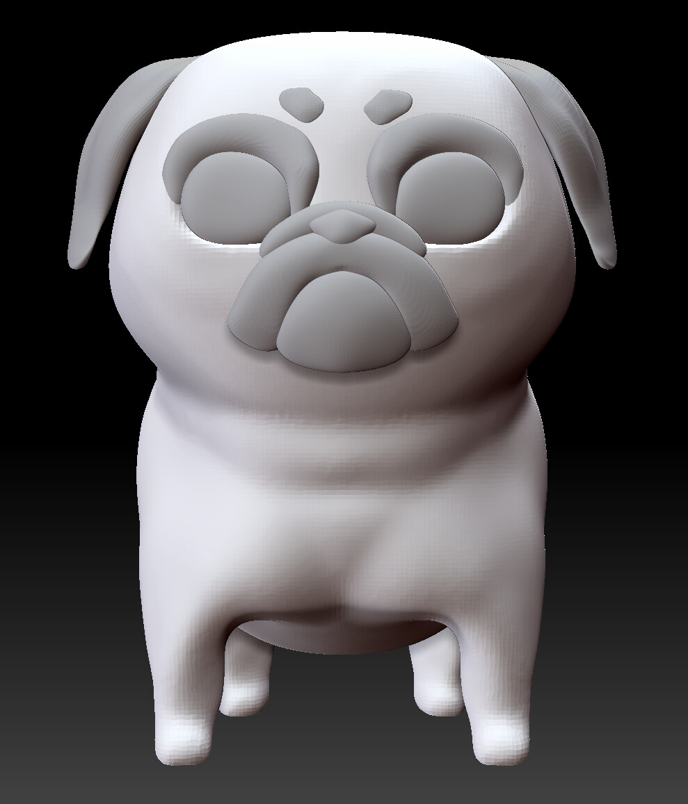 ArtStation - Pug 3D Character