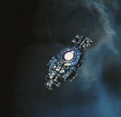 spaceship explodes gif