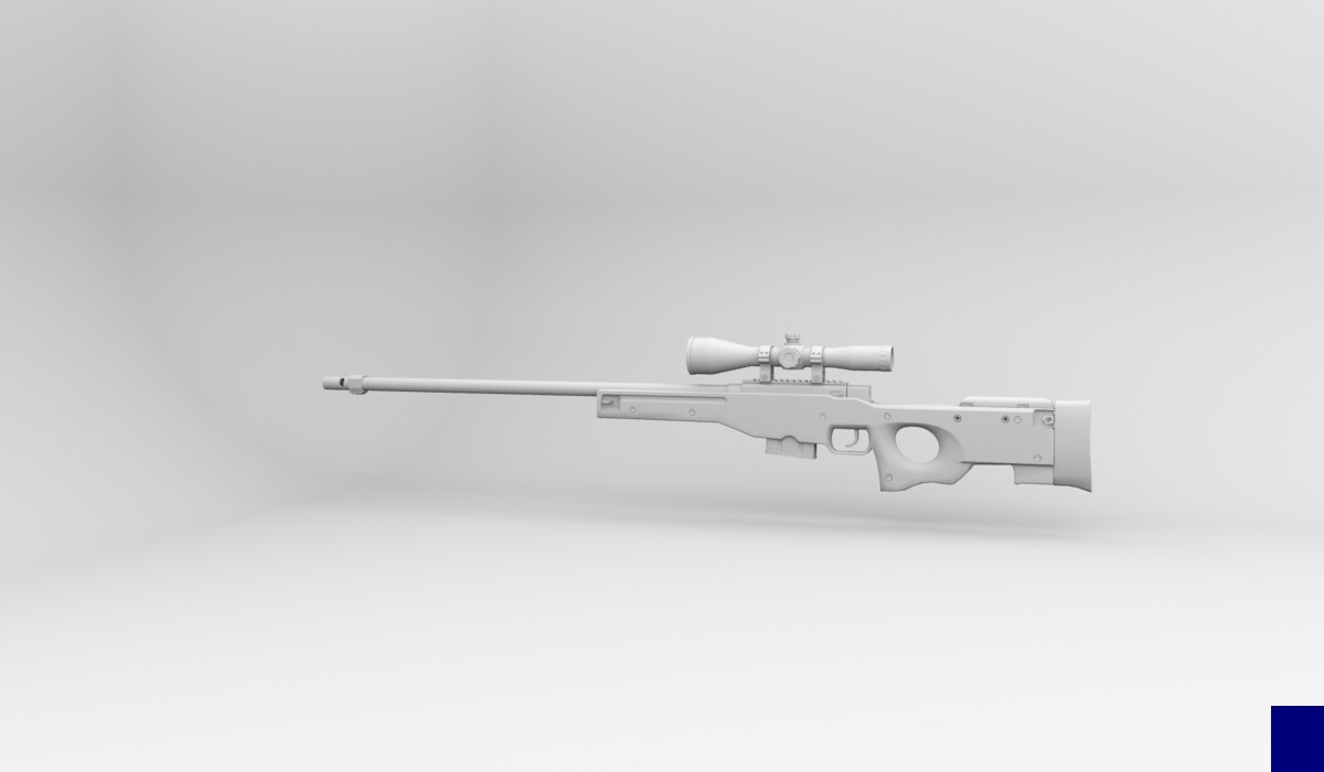 ArtStation - AWM Gun