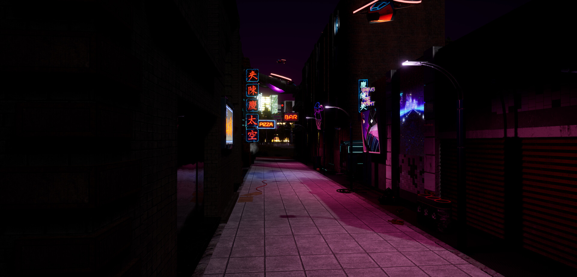 ArtStation - Cyberpunk Street