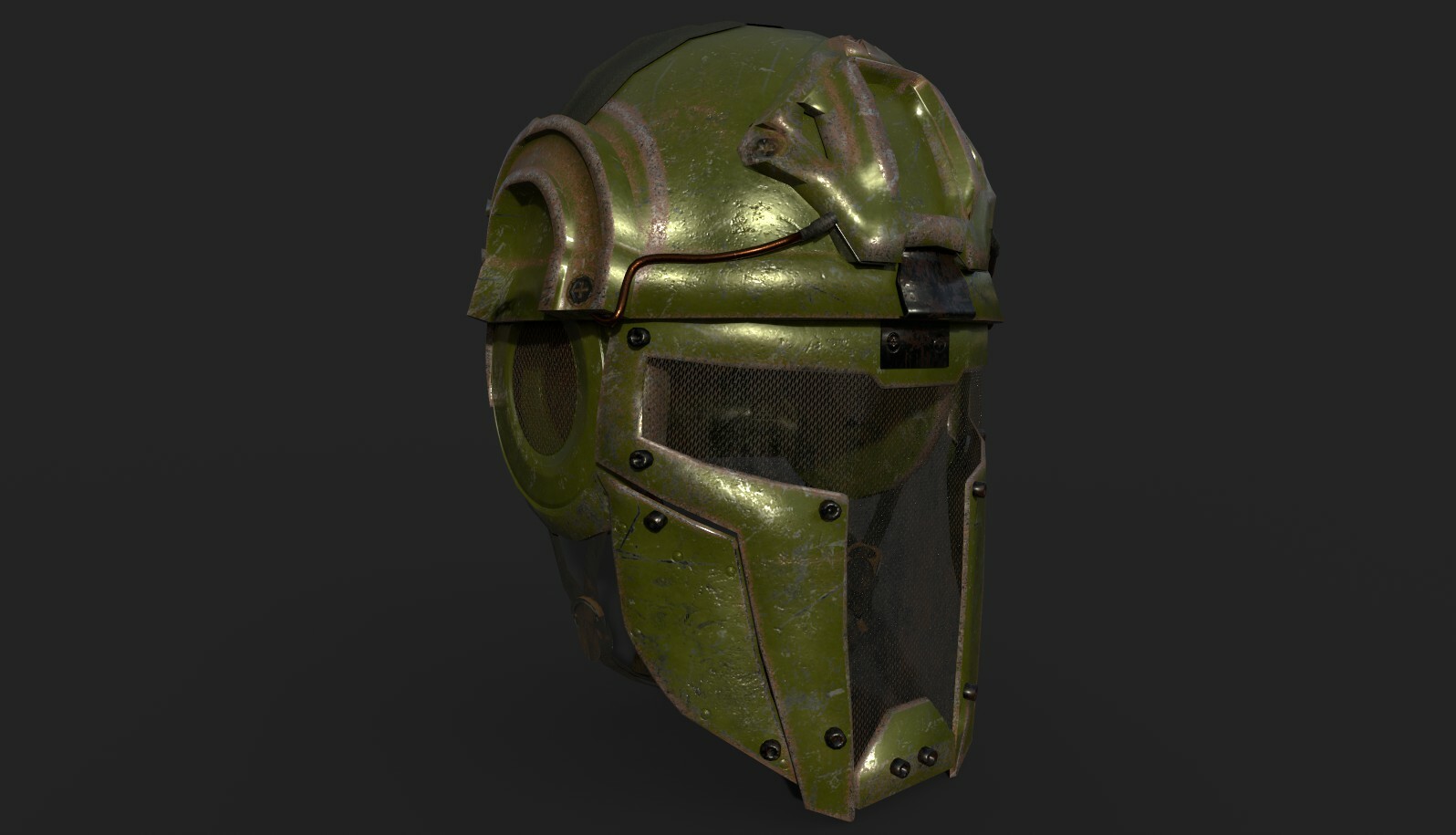 ArtStation - war helmet