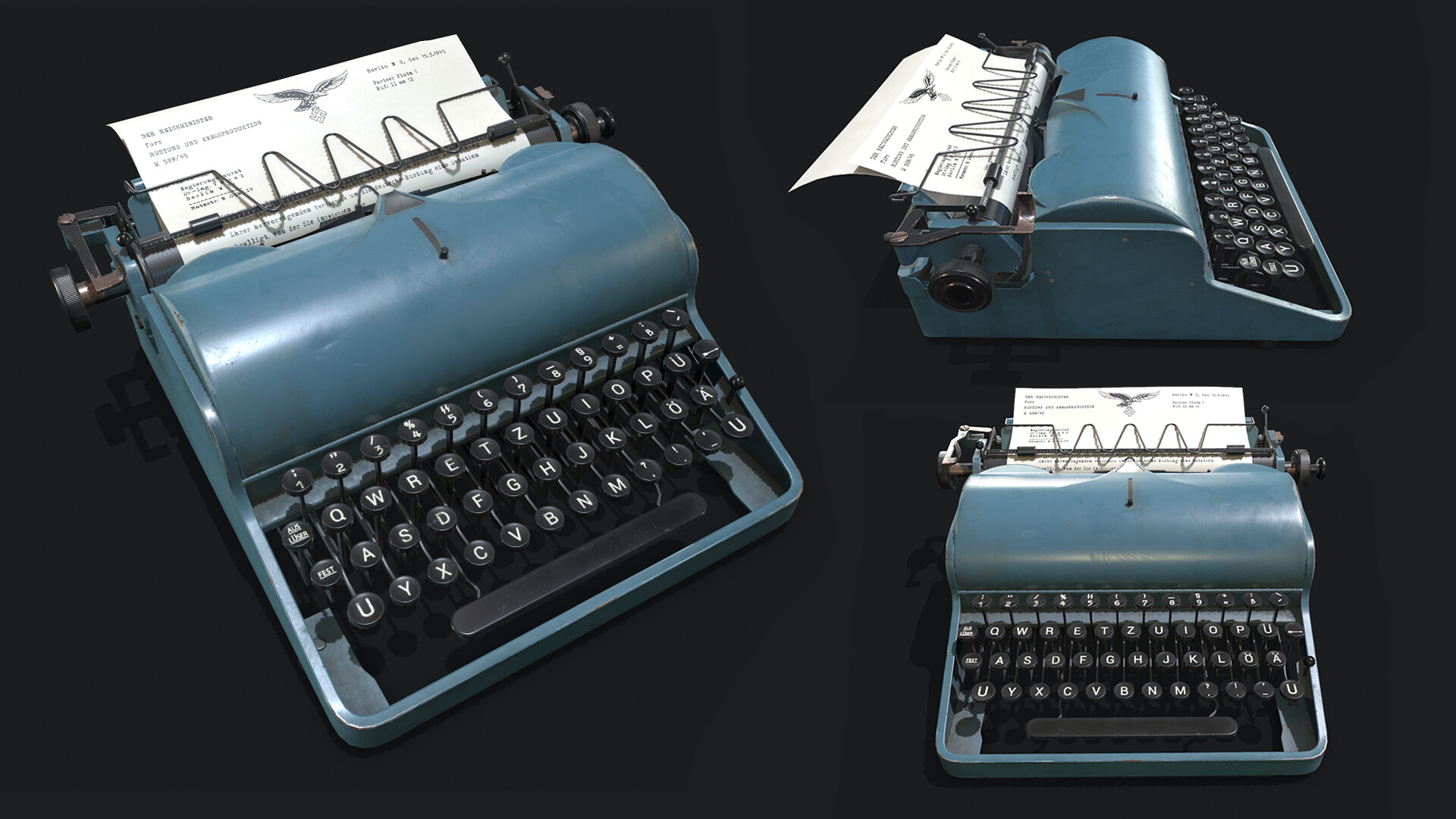 World War 2 Typewriter