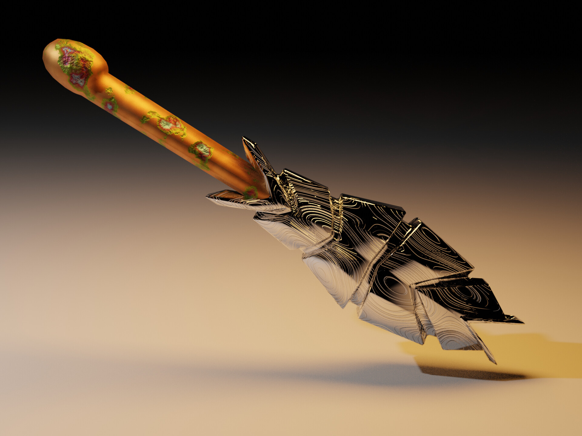 ArtStation - Futuristic knife