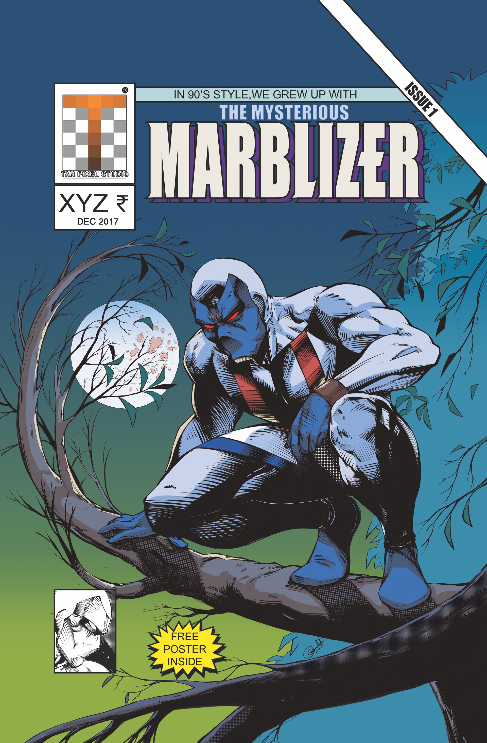 ArtStation - The Marblizer.. A comic book in 90's Style