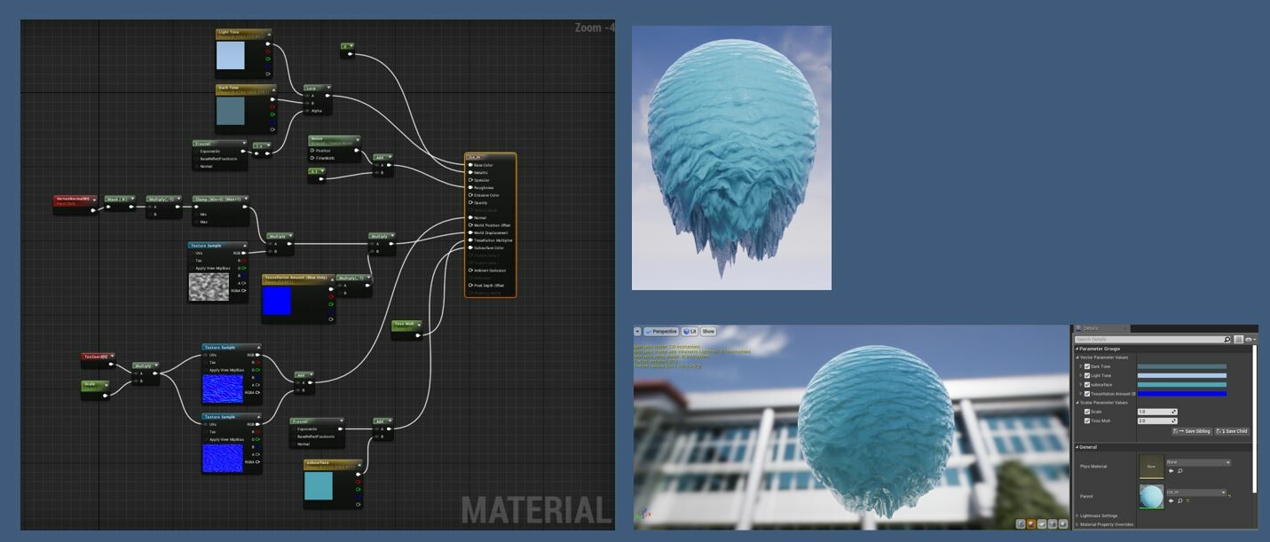 Ethan Hanbury - Unreal 4.27 Ice Materials