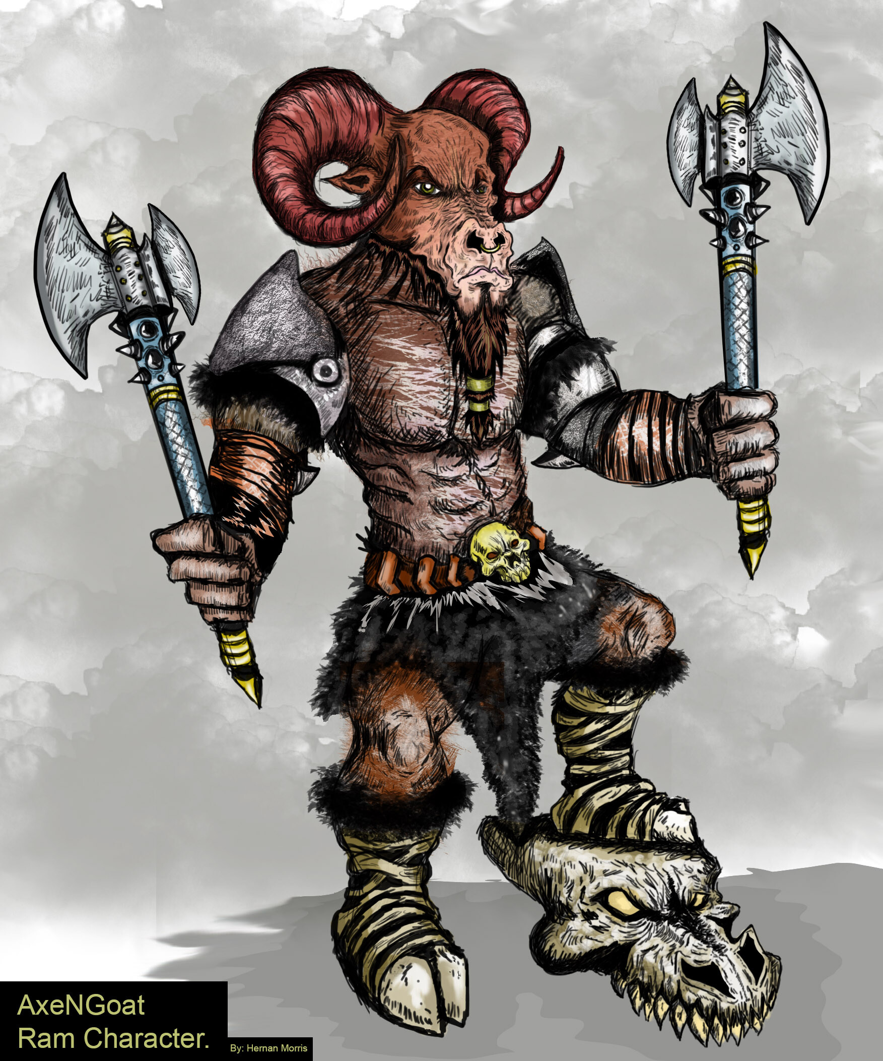 ArtStation - barbaric zoo-mans RAMOTH