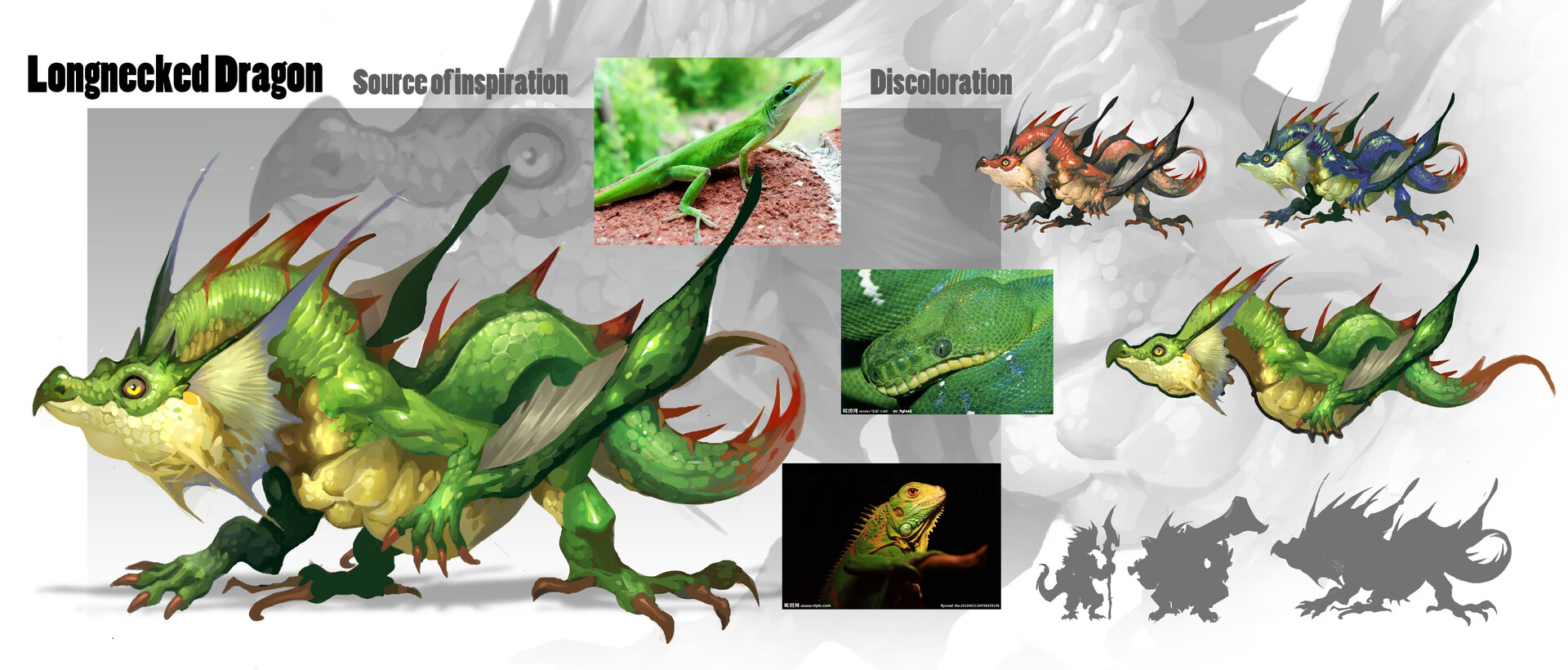 ArtStation - Longnecked Dragon