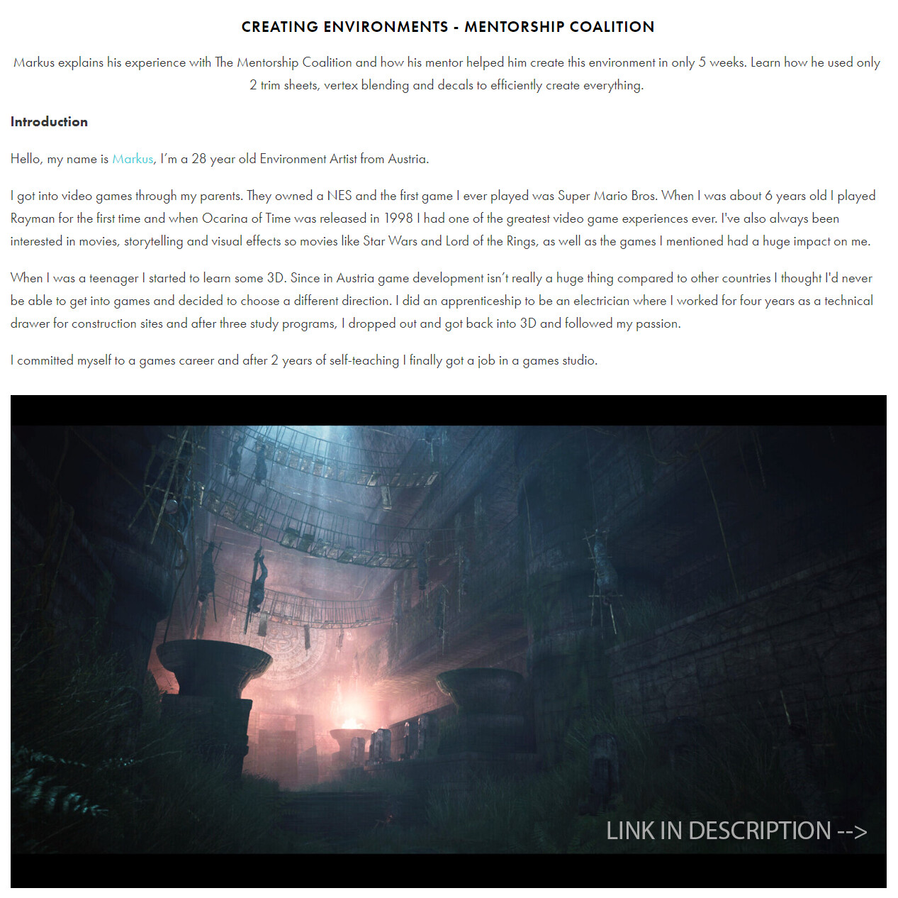 Markus Pichler - Tomb - Breakdown Article