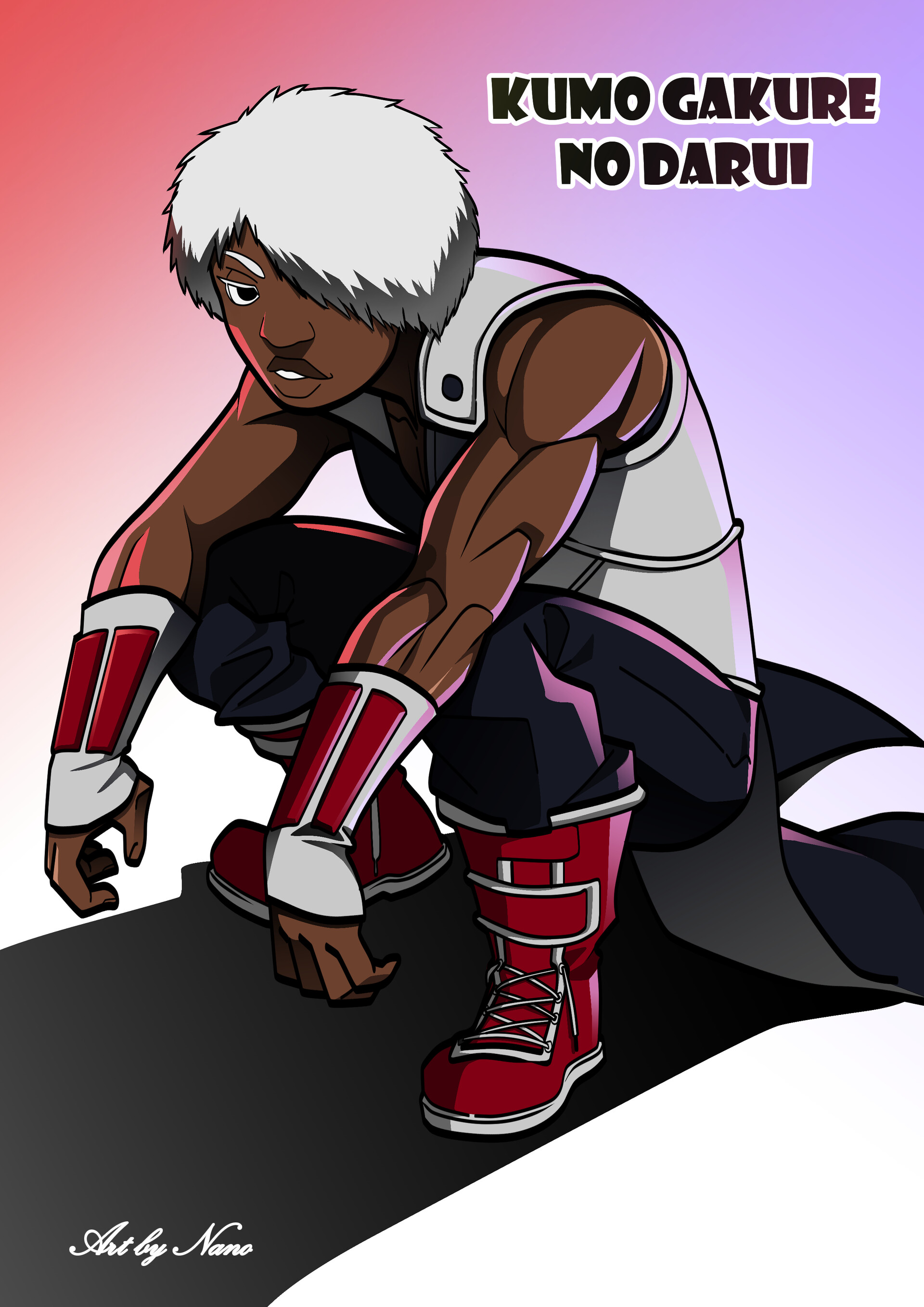 Black Ank Art - Kumo Gakure no Darui