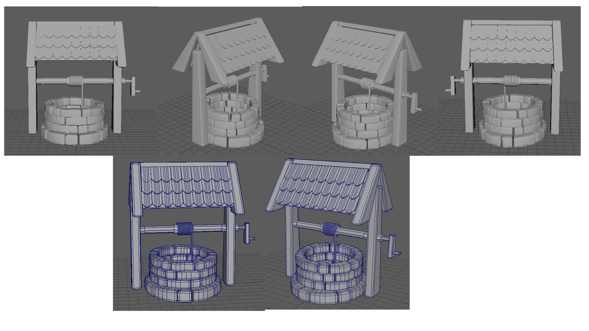 ArtStation - 3D Model of a Well