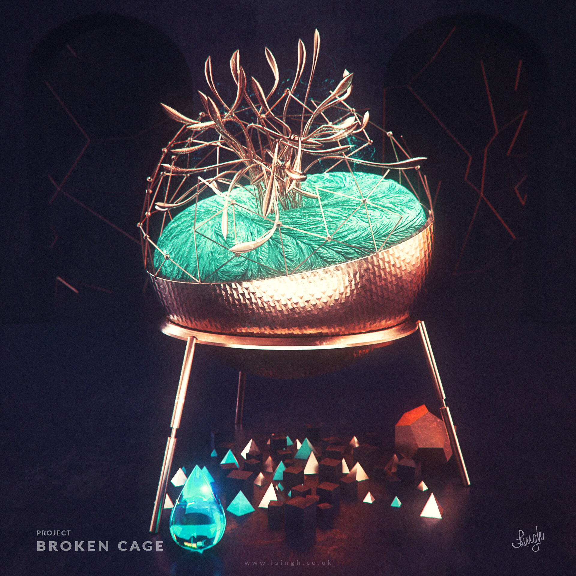 ArtStation - Broken Cage