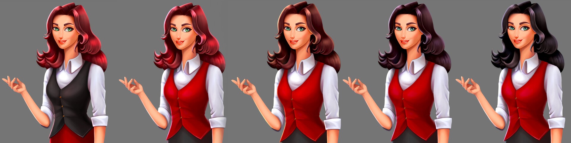 Kate Ratner - Character Design