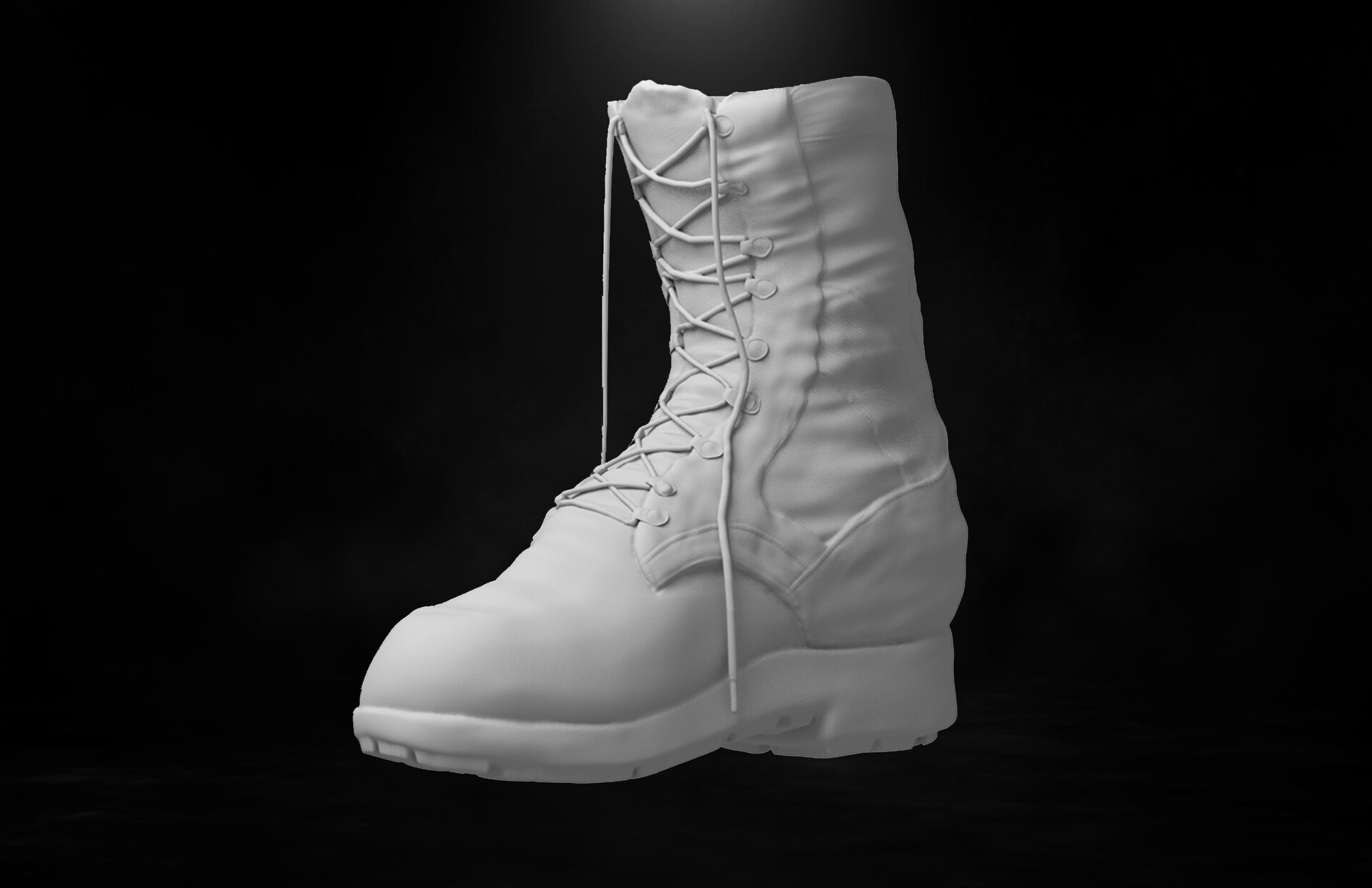 ArtStation - Lighty Worn Winter Boot