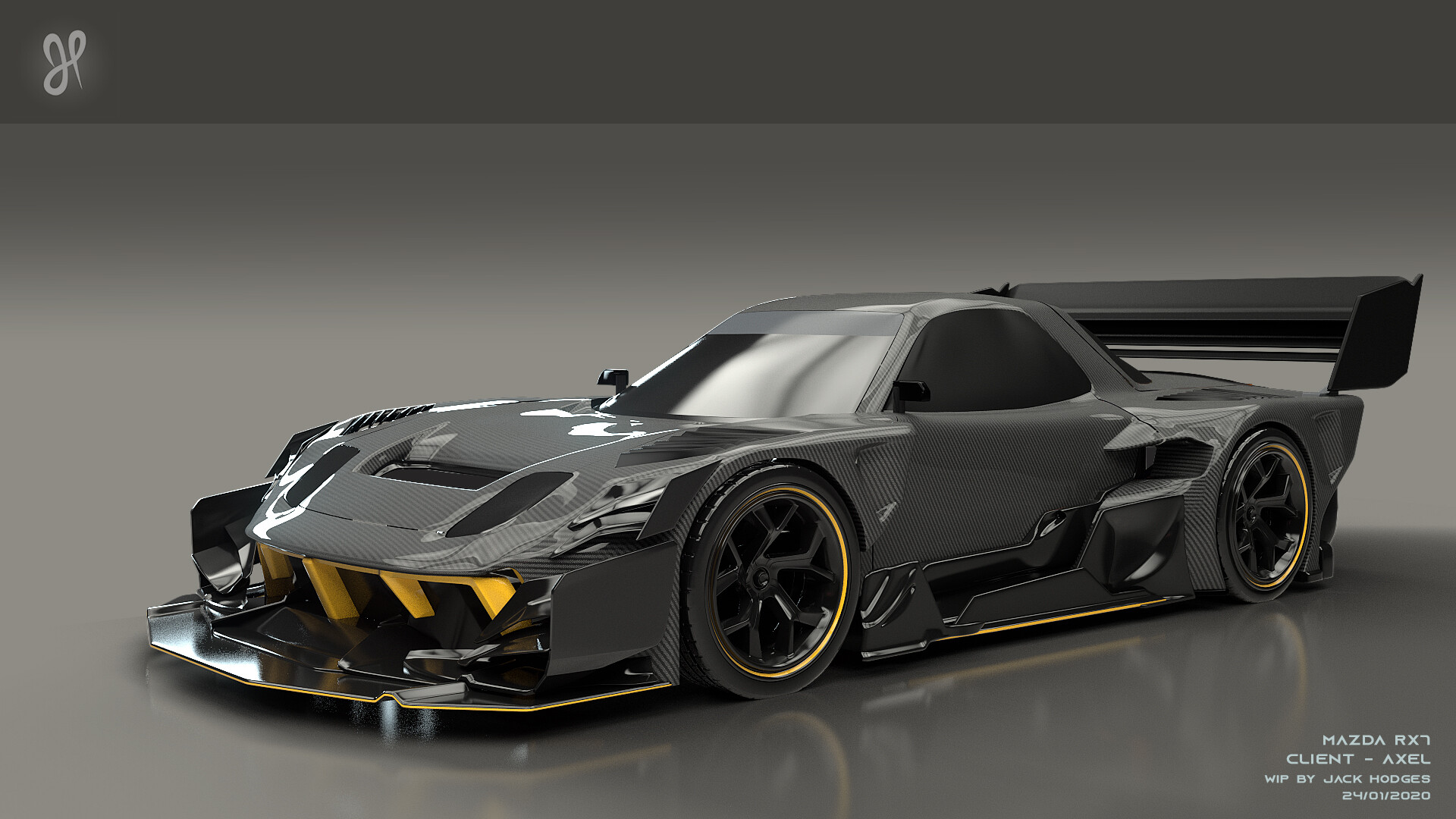 ArtStation - Mazda RX7