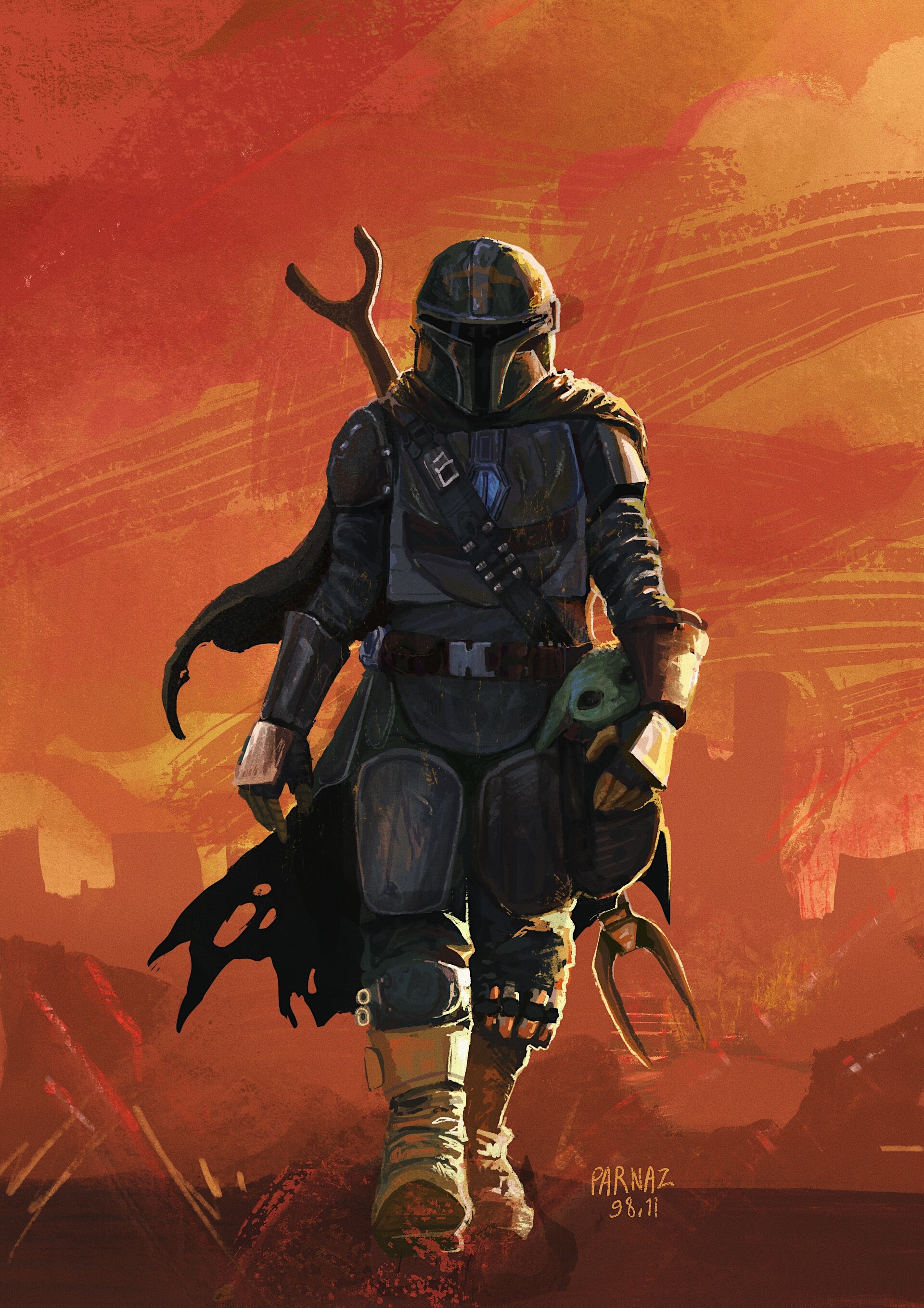 ArtStation - Star wars: The Mandalorian