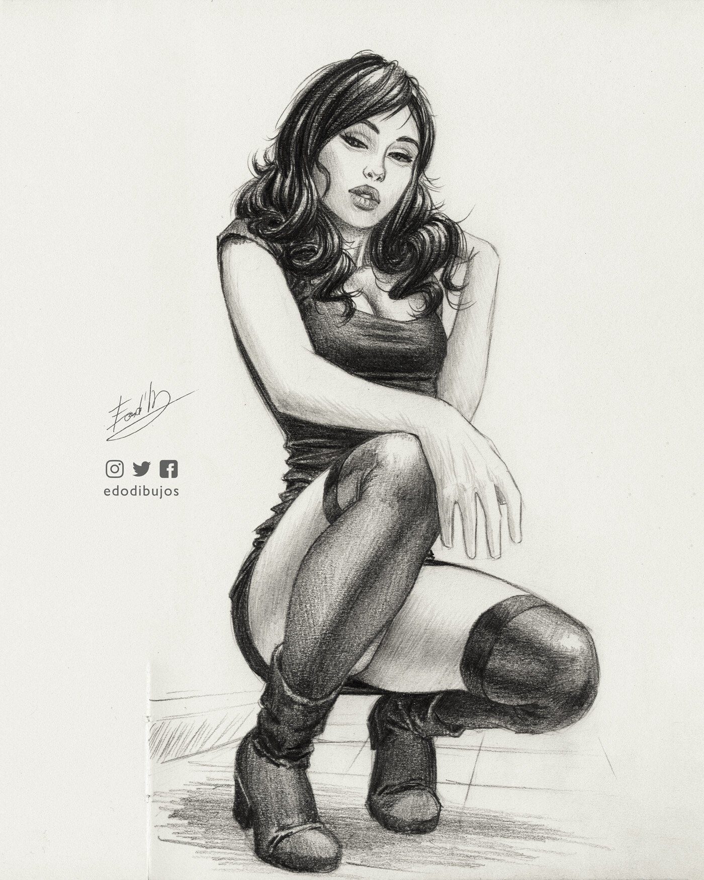 ArtStation - Graphite work