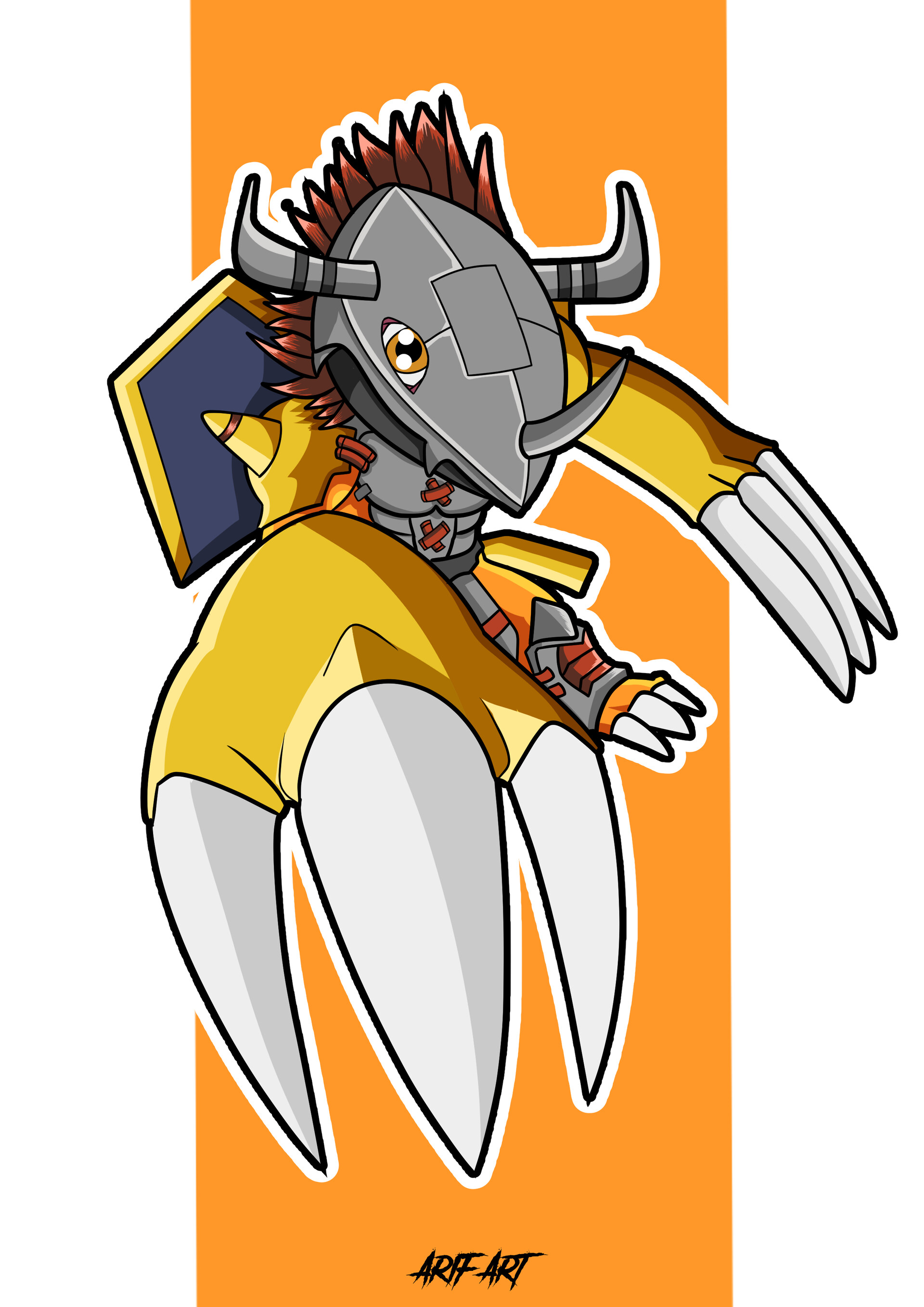 Digimon Wargreymon Evolution