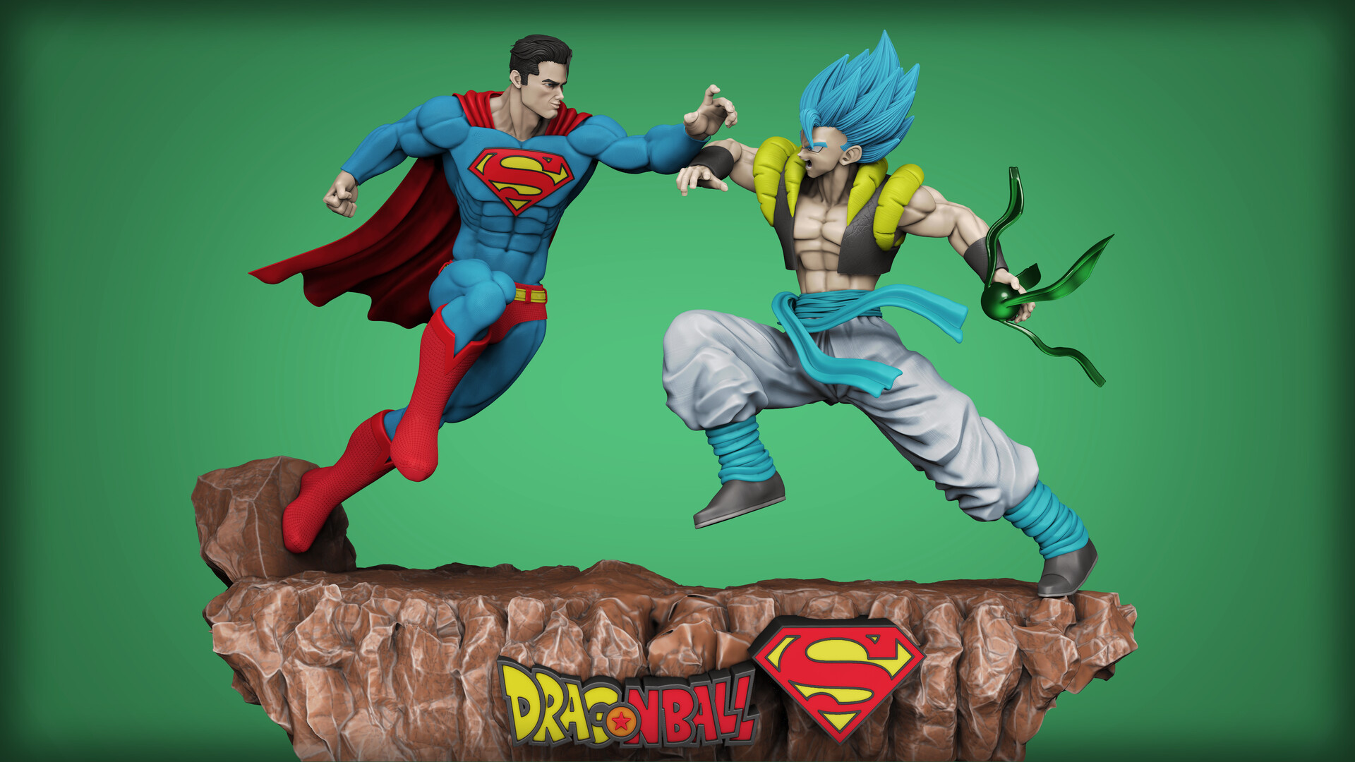 vegeta kills superman