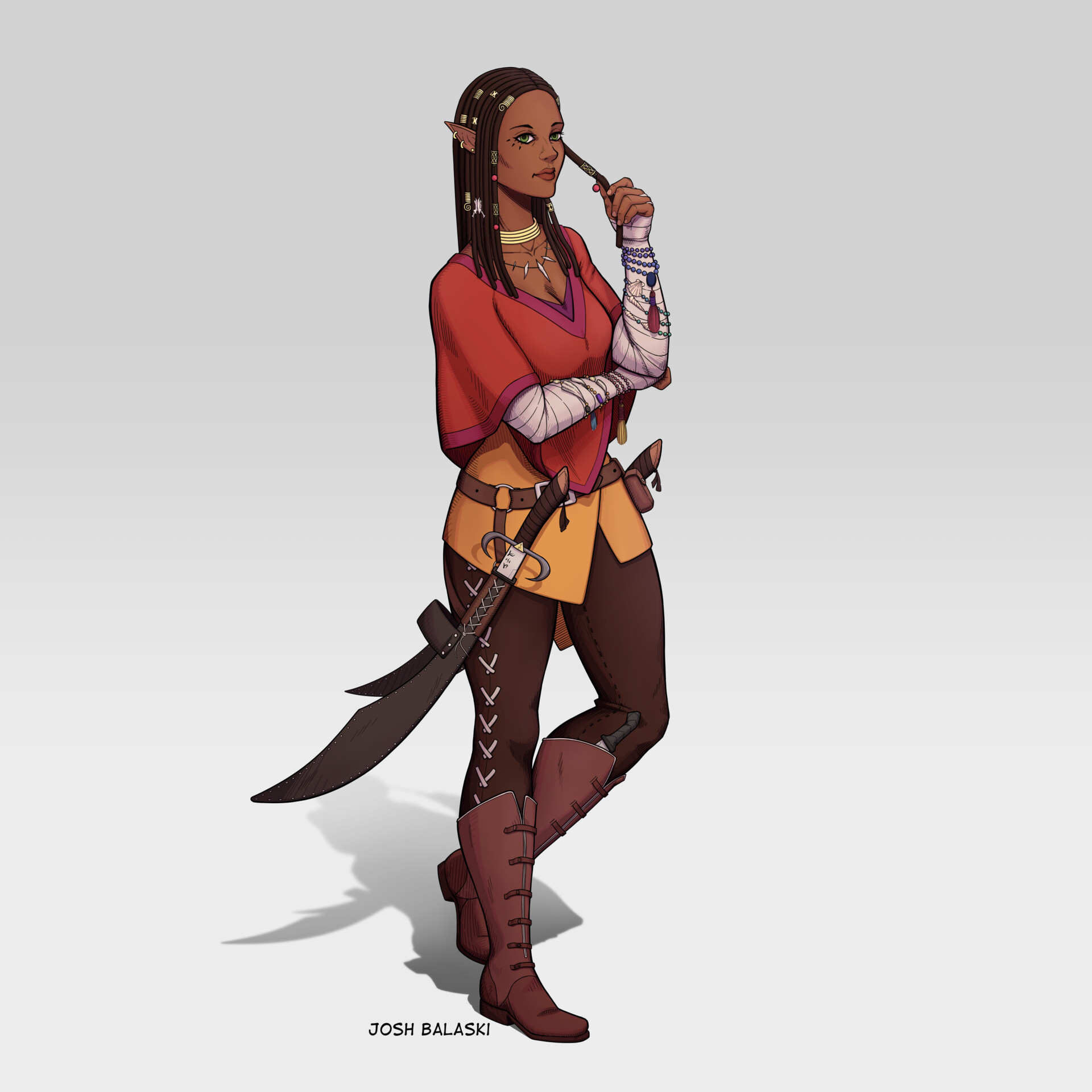 Eladrin Warlock Hexblade