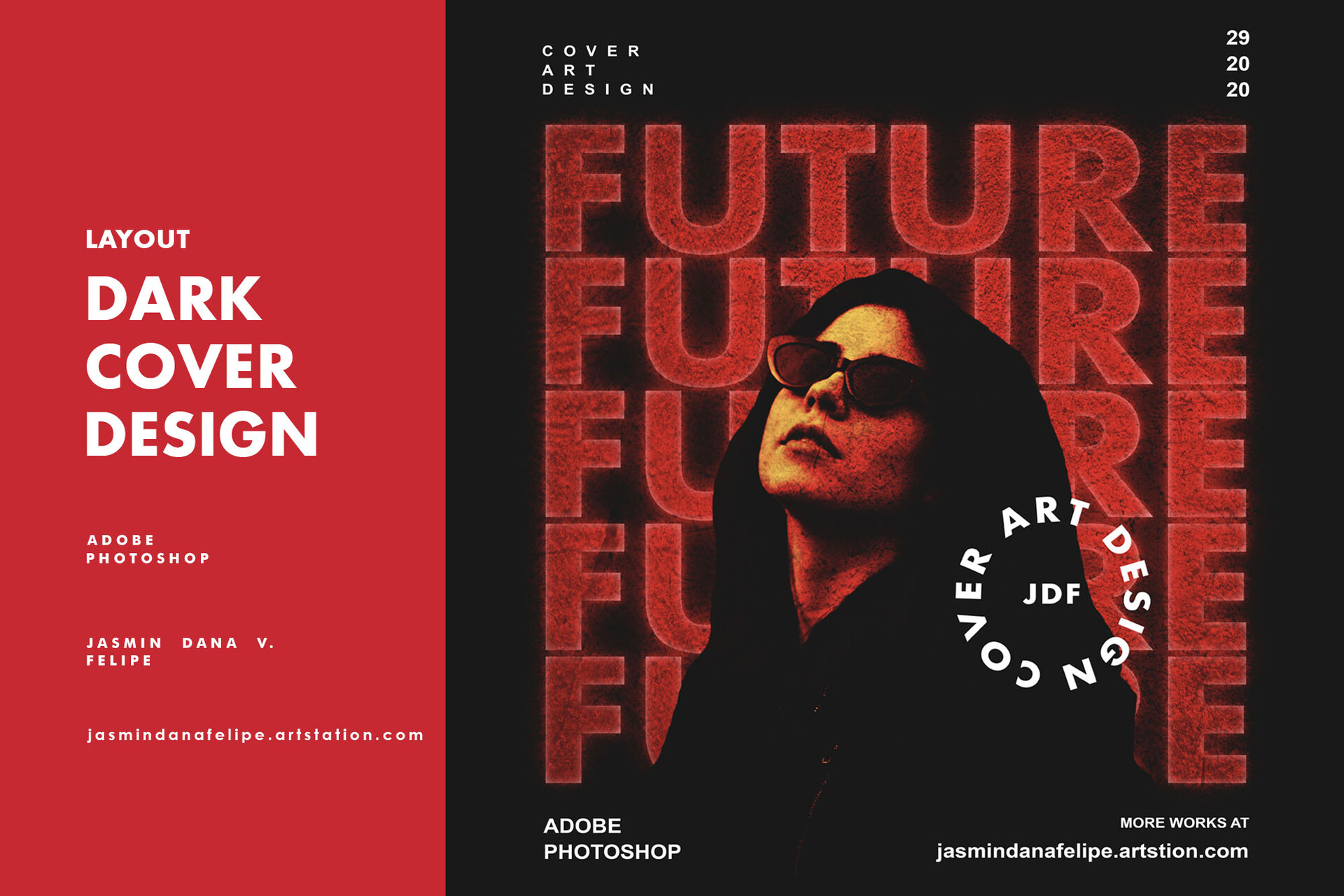 ArtStation - Dark Cover Art Design