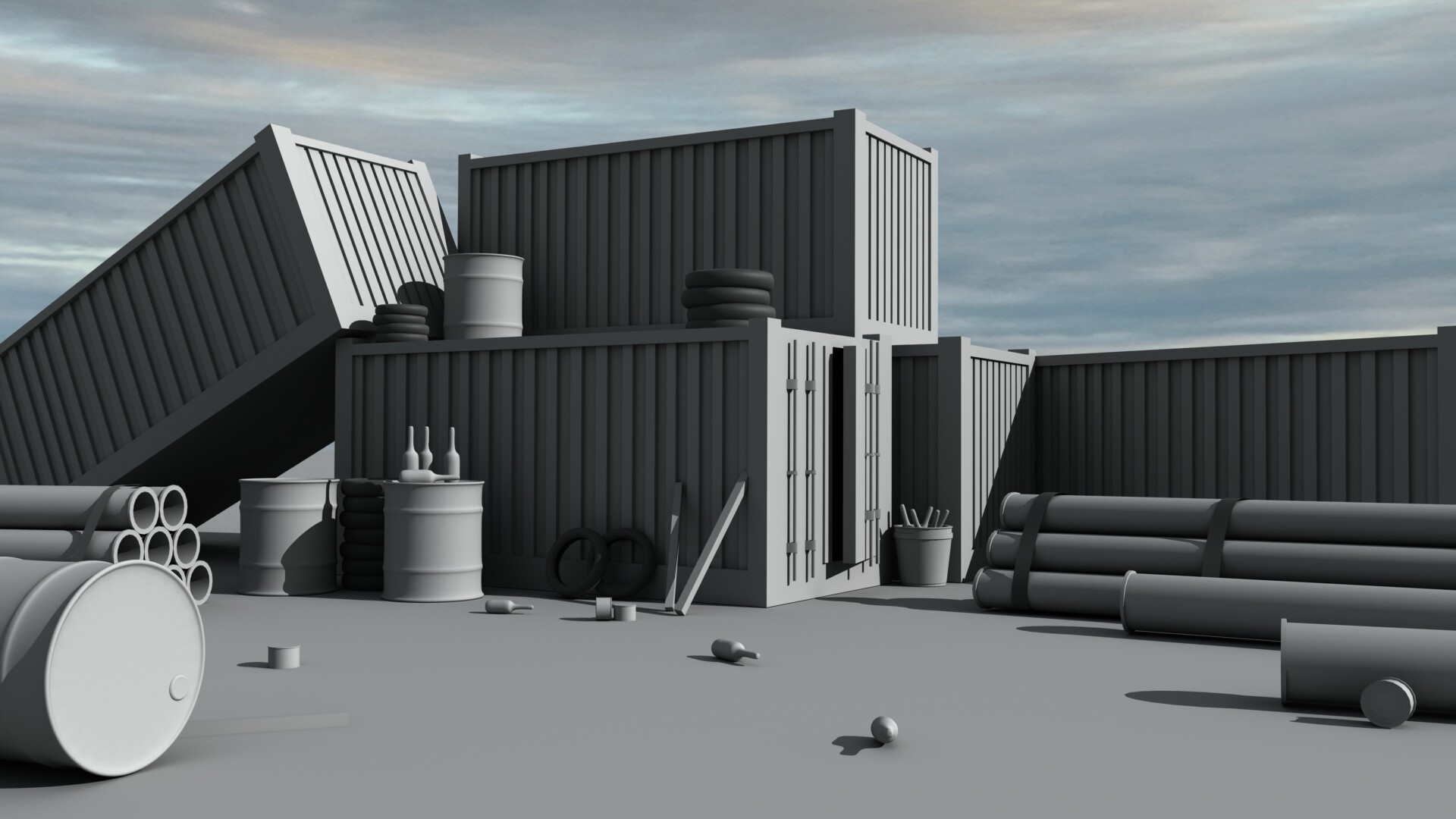 ArtStation - Scene Modeling