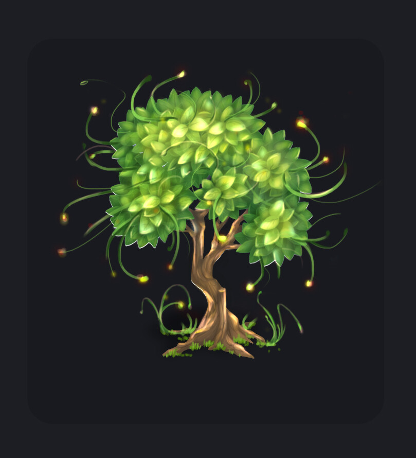 ArtStation - fairy tree