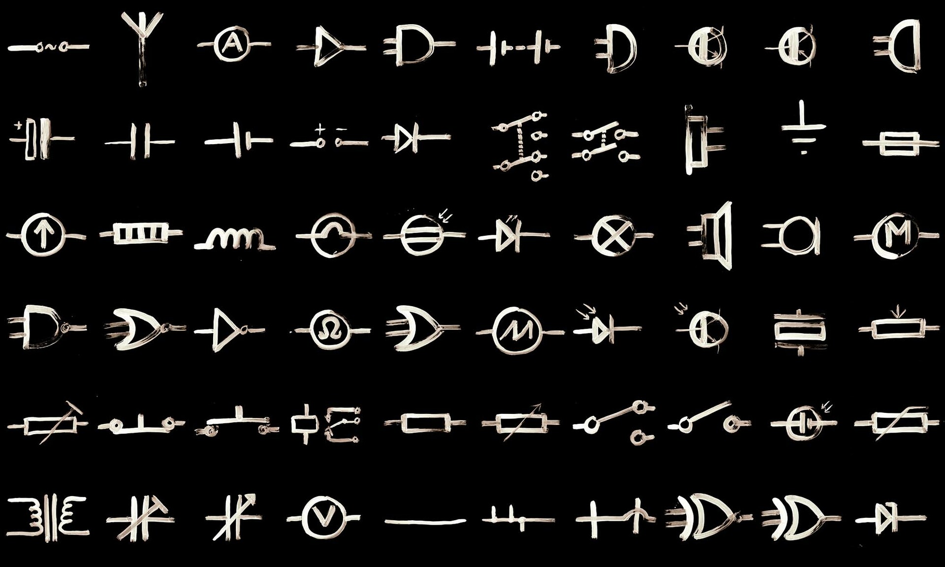 ArtStation - Electrical Symbols - Short Run