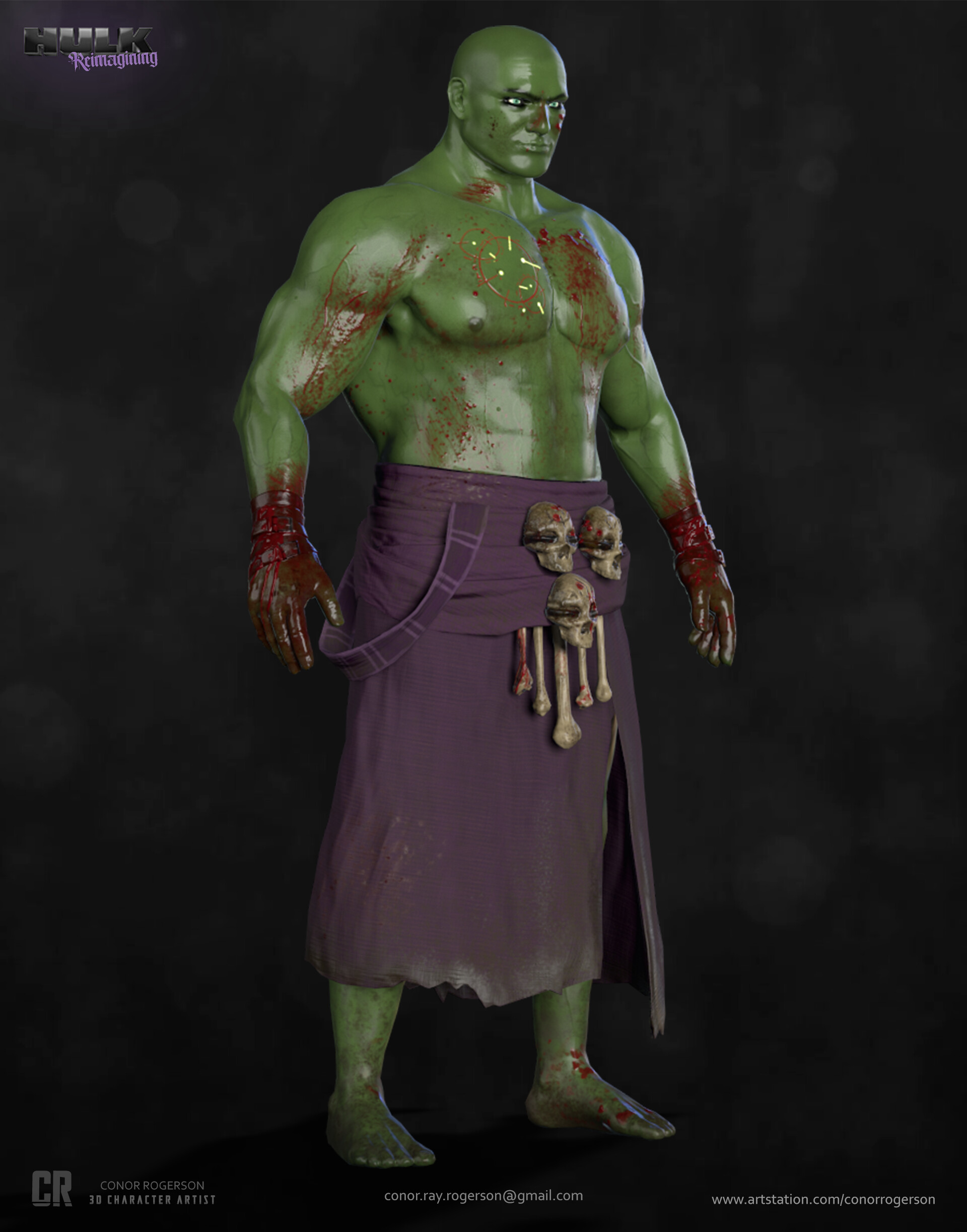 ArtStation - The Hulk - Fantasy Reimagining