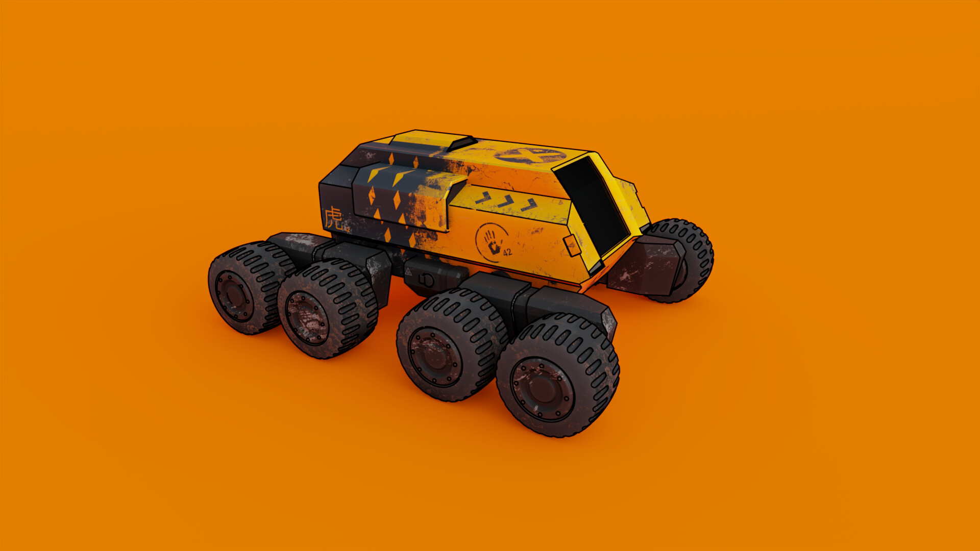 Designer Here - Tora - All Terrain Rover (Just a quick concept/model to ...