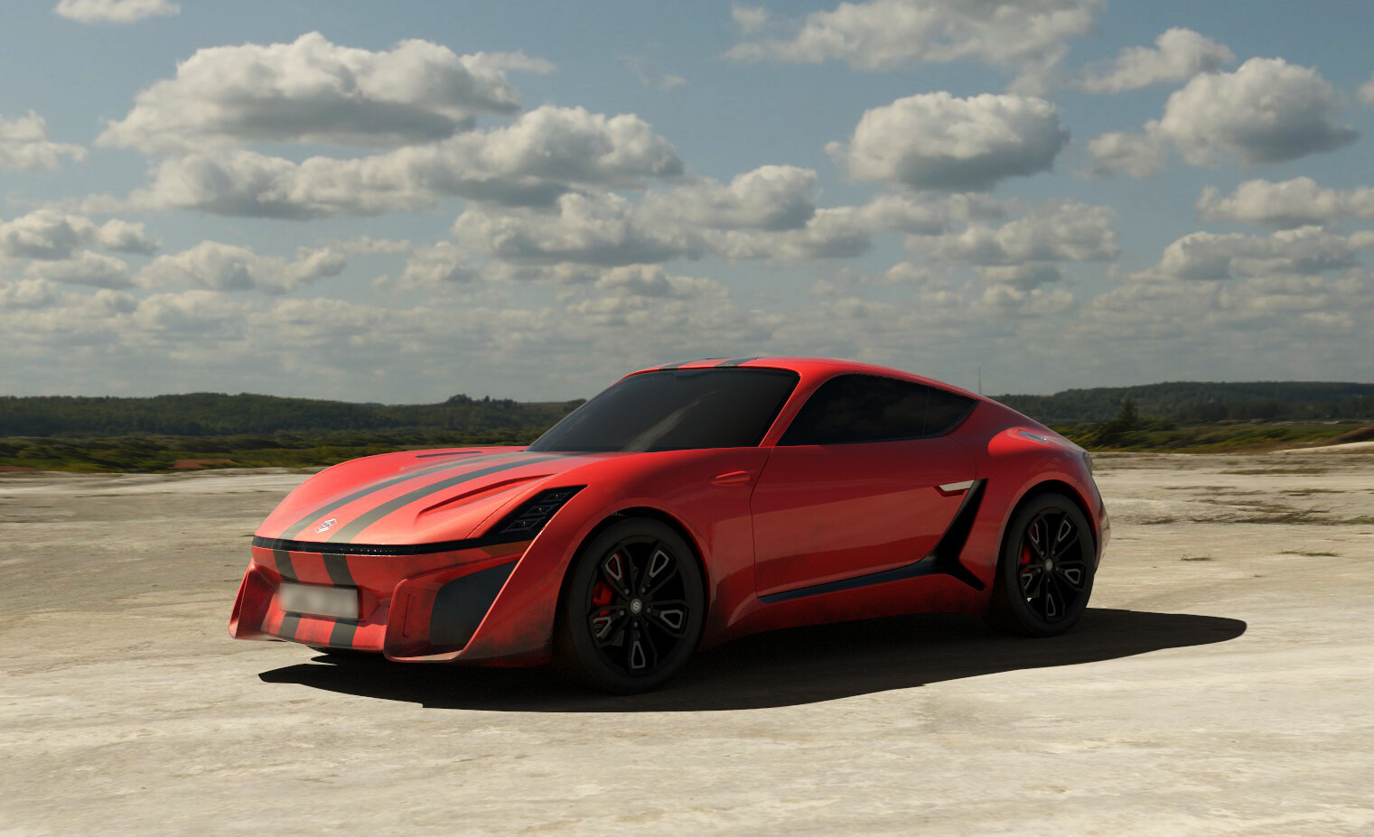 ArtStation - Car Texturing Project