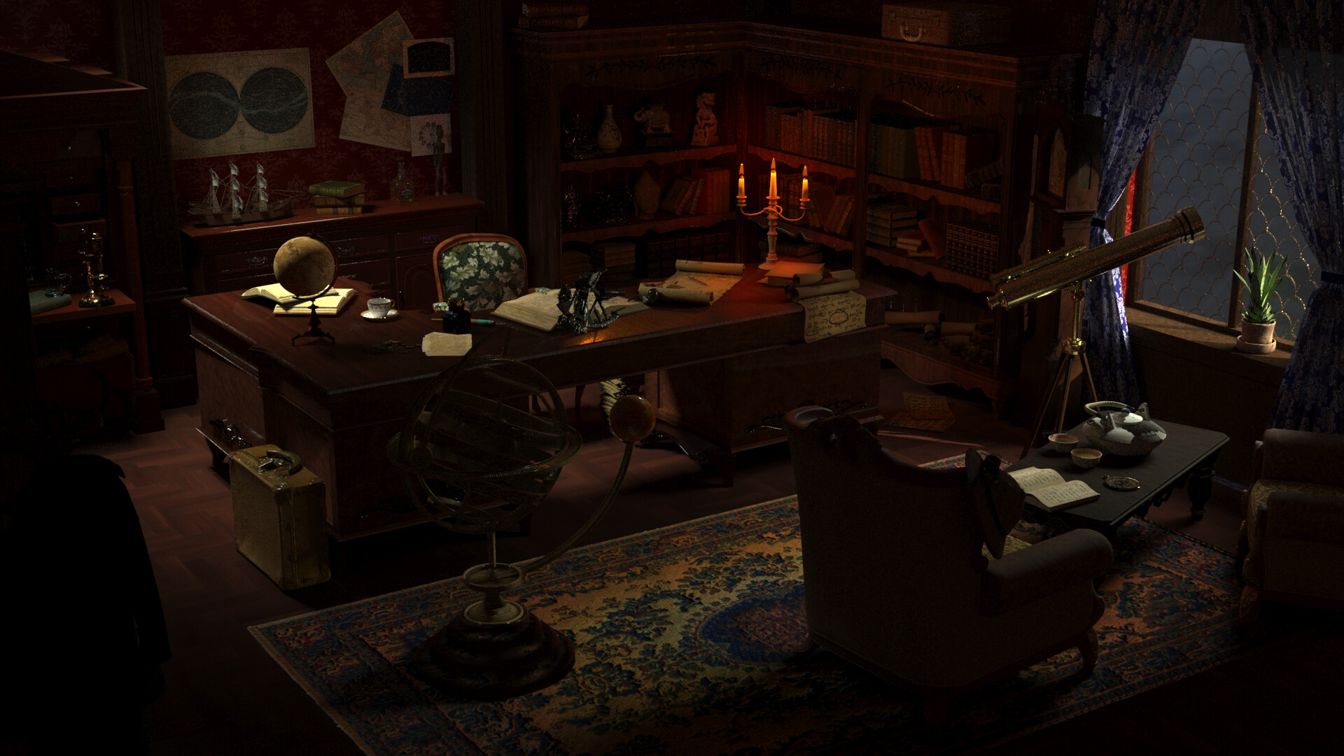 ArtStation - Explorer Office