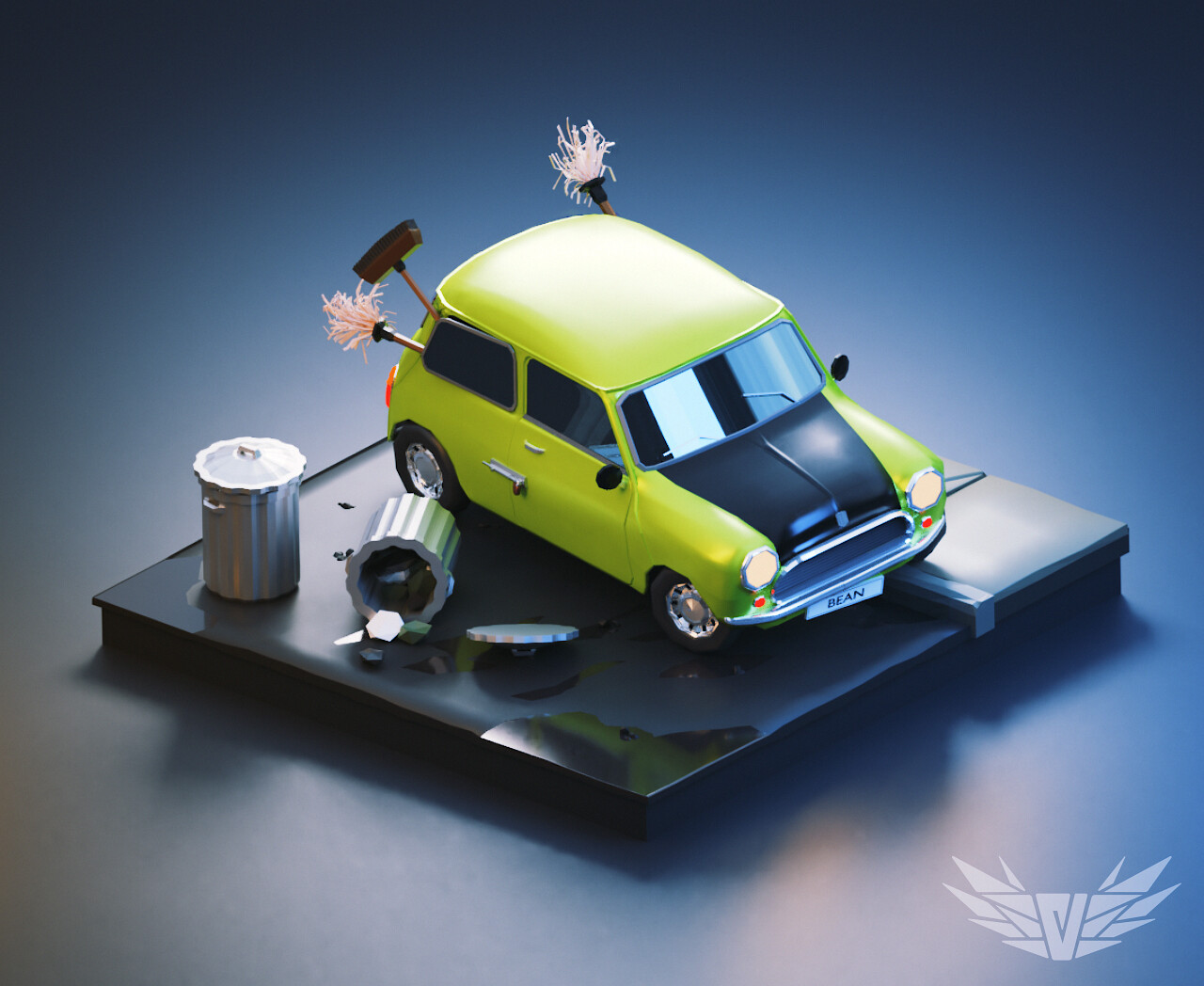 ArtStation - Mr Bean's Mini