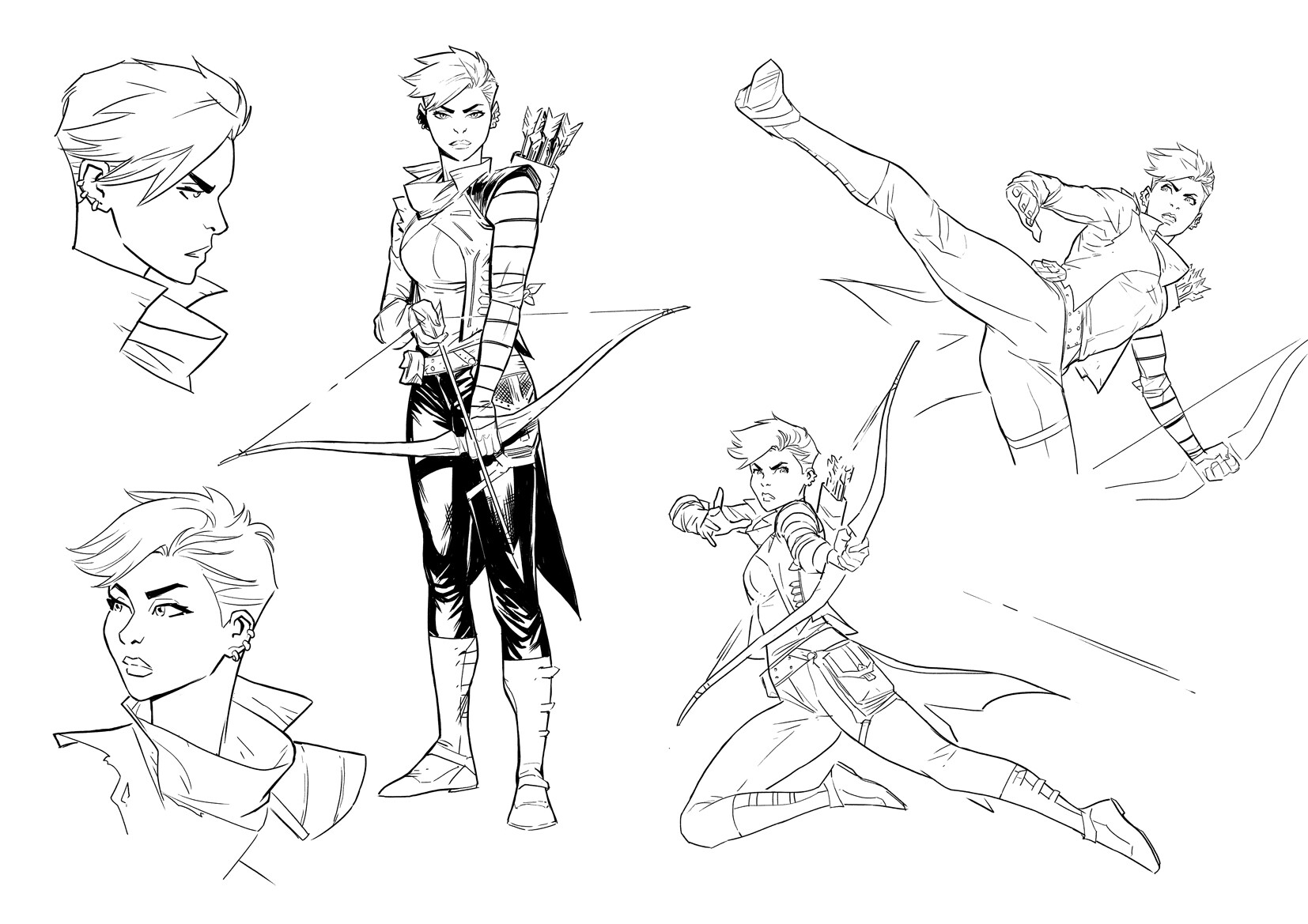 ArtStation - Power Rangers - Studies