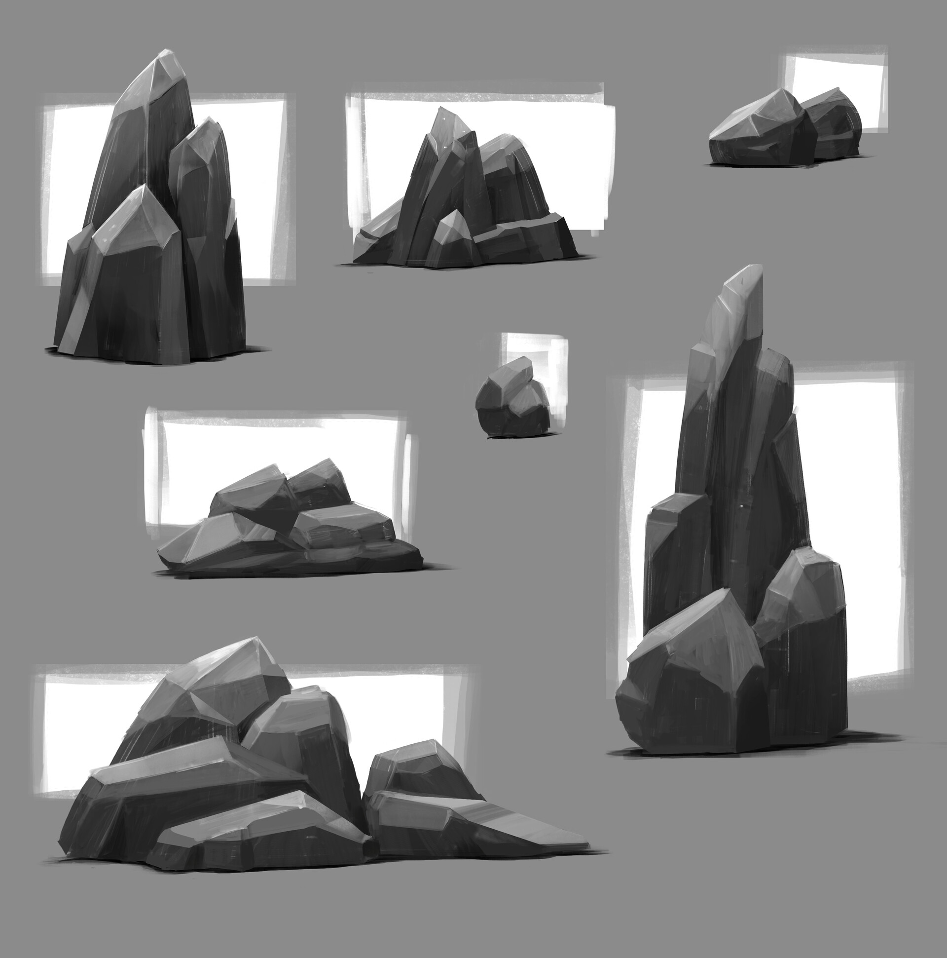 ArtStation - Rocks Design for Primus Vita