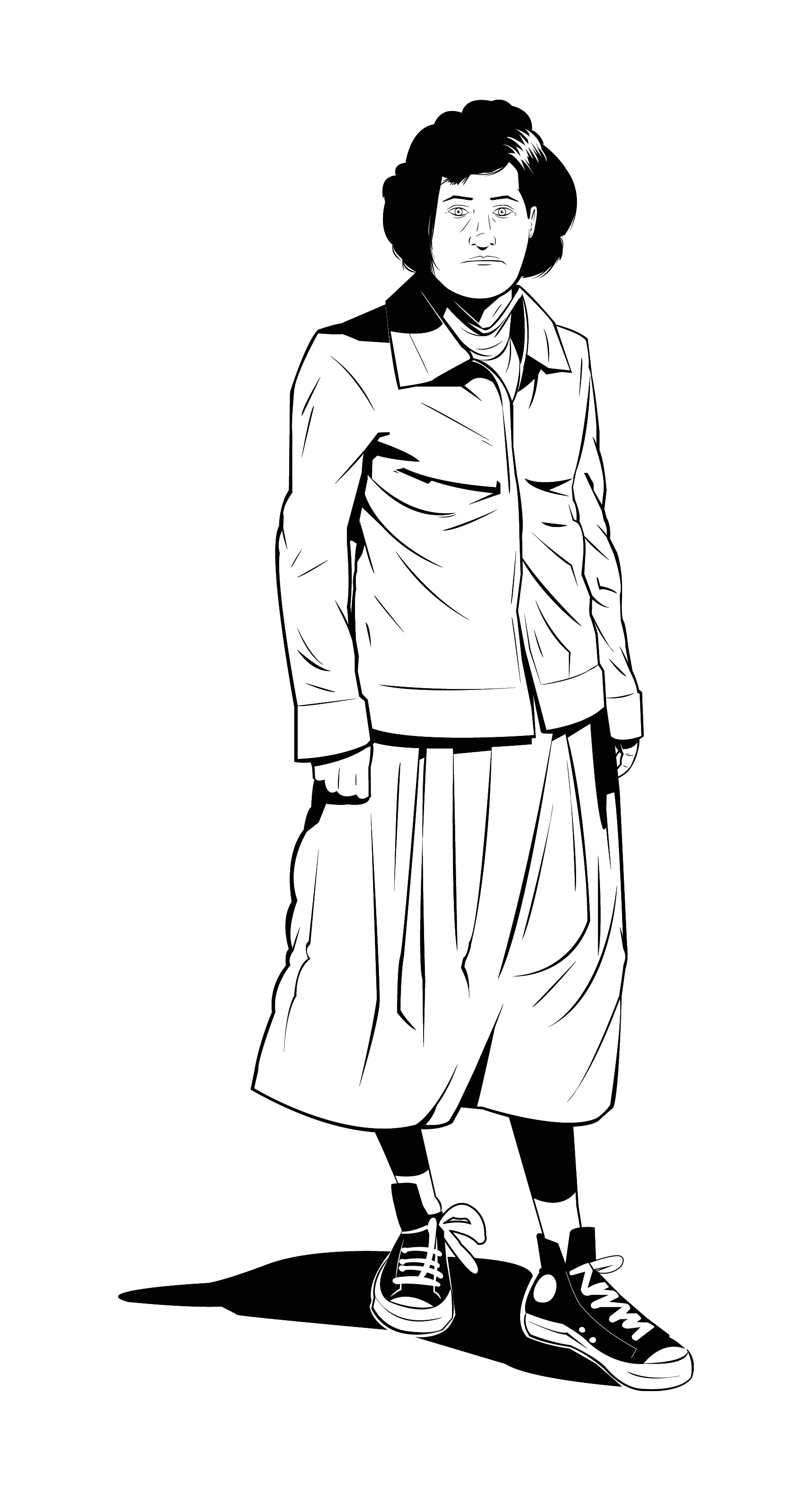 Blake M. Kandzer - CHARACTER DESIGNS - 6 in all