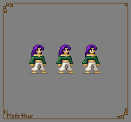 ArtStation - A God in the Making - Platformer Character