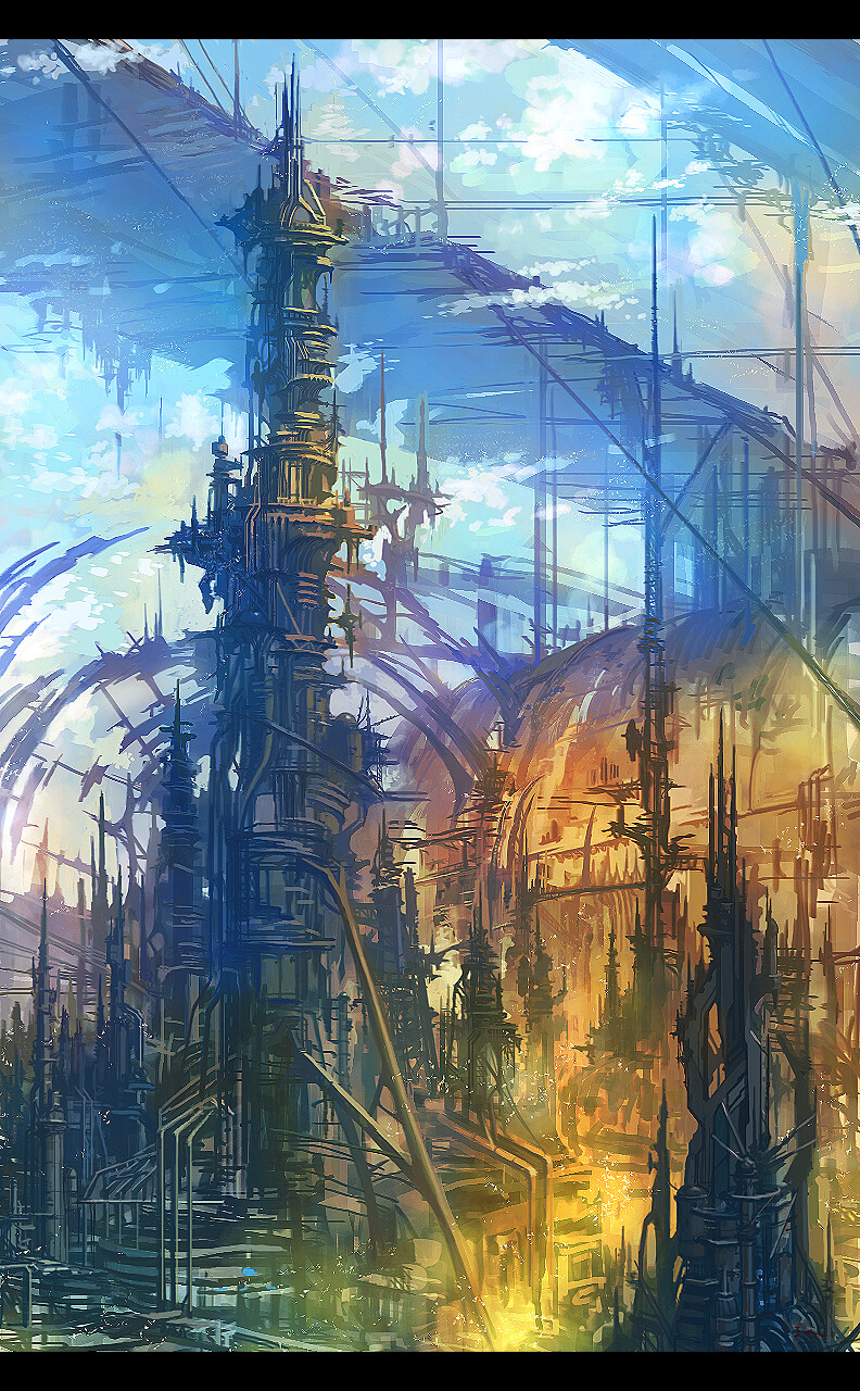 ArtStation - Machinery city