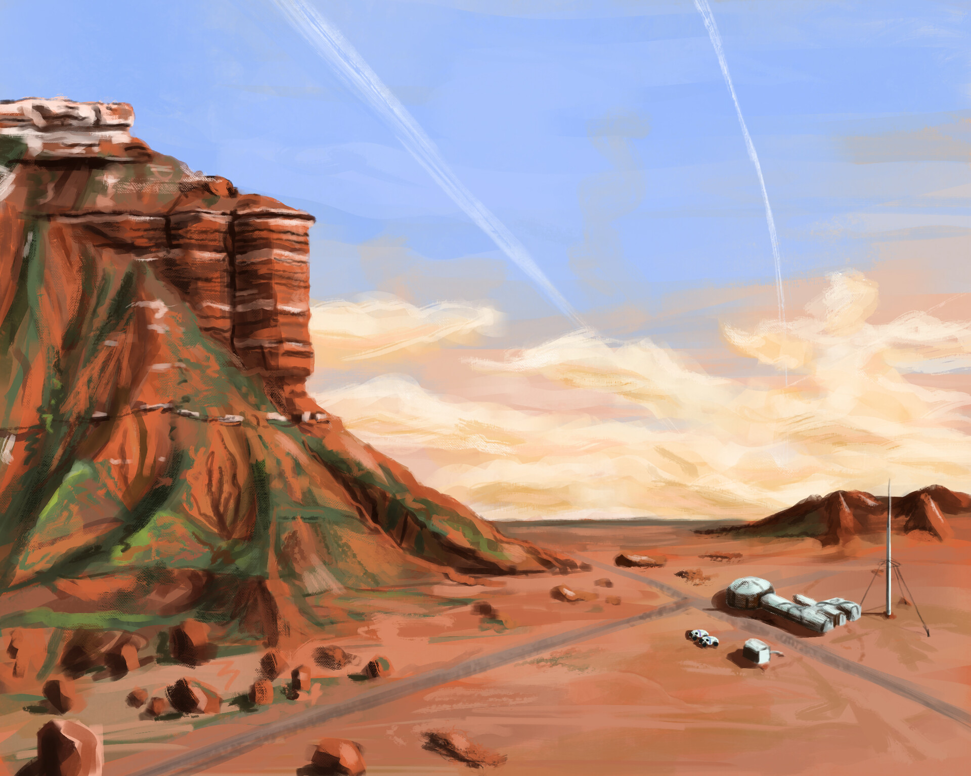 ArtStation - Green Mars