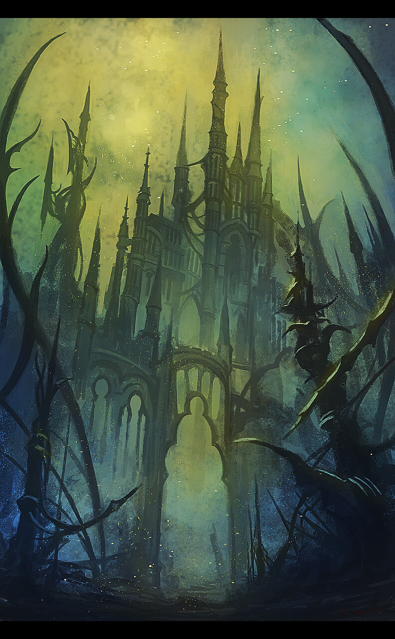 ArtStation - Dark castle