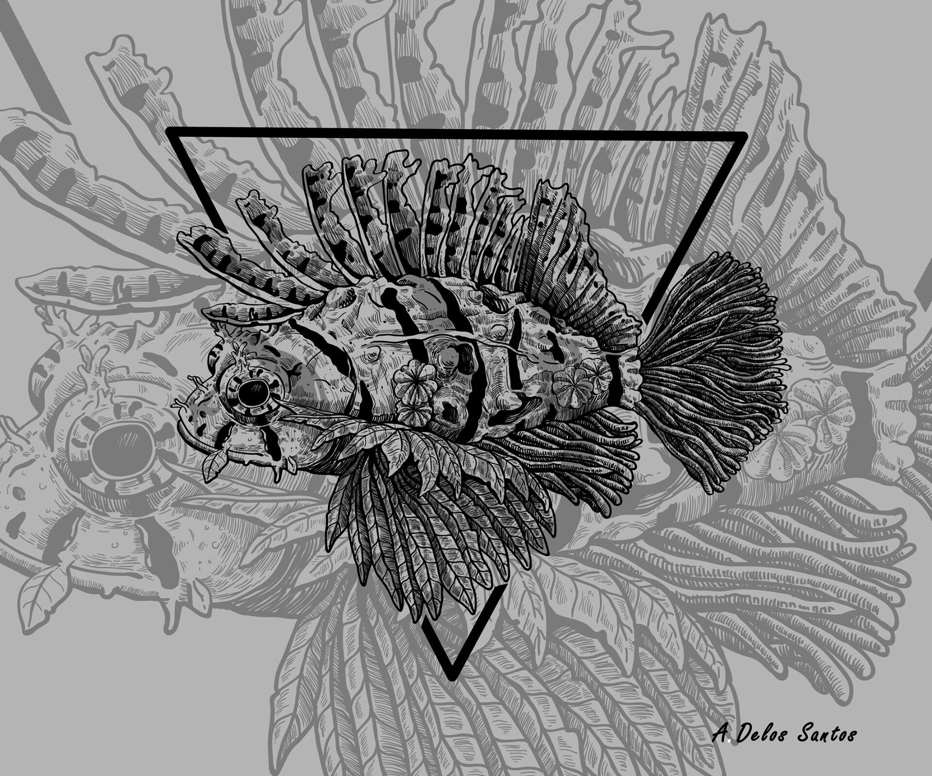 ArtStation - Lion Fish