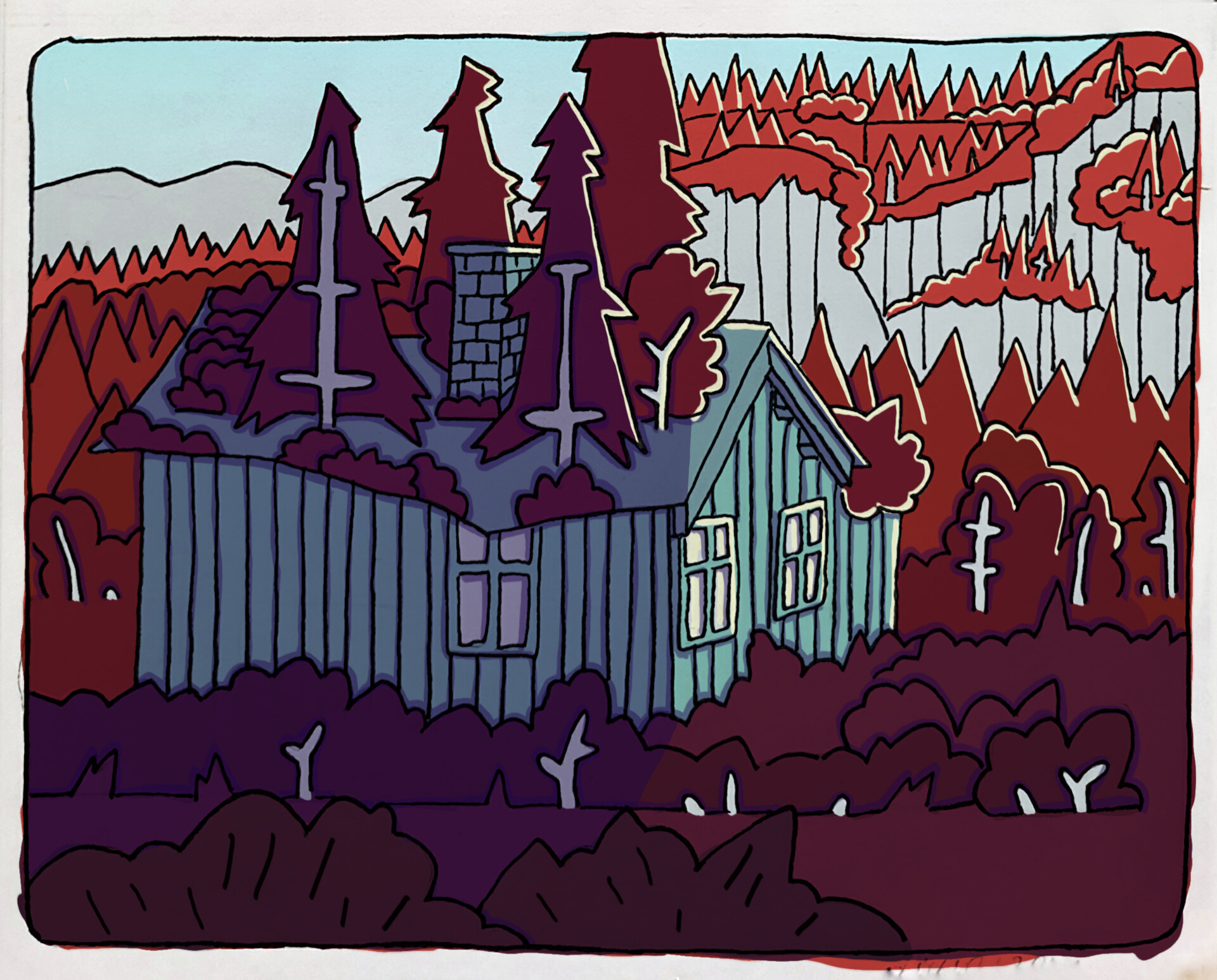 Jacob McKee-Wright - "The sapling in the gutter was cute..."