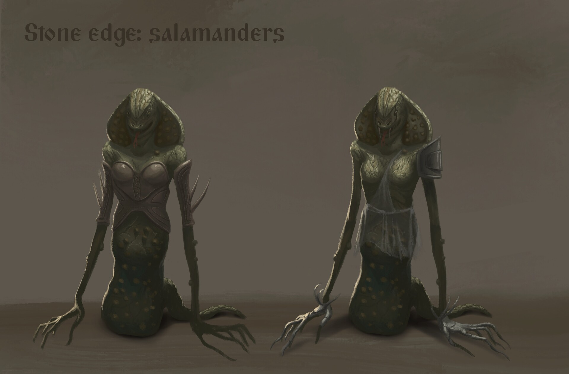 ArtStation - Salamanders