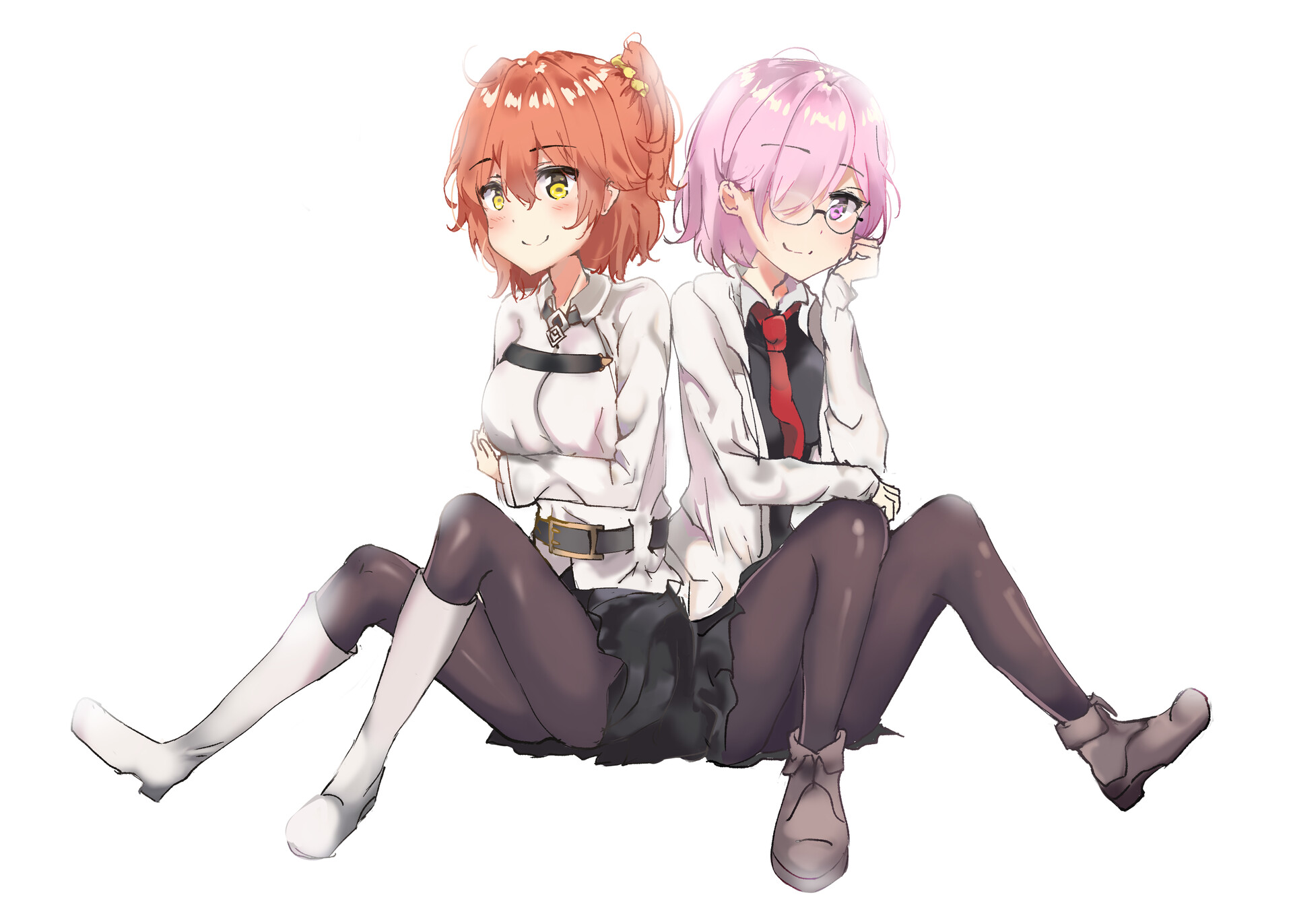 ArtStation - Mash x Gudako FGO