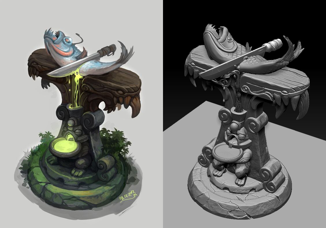 ArtStation - Forest Altar