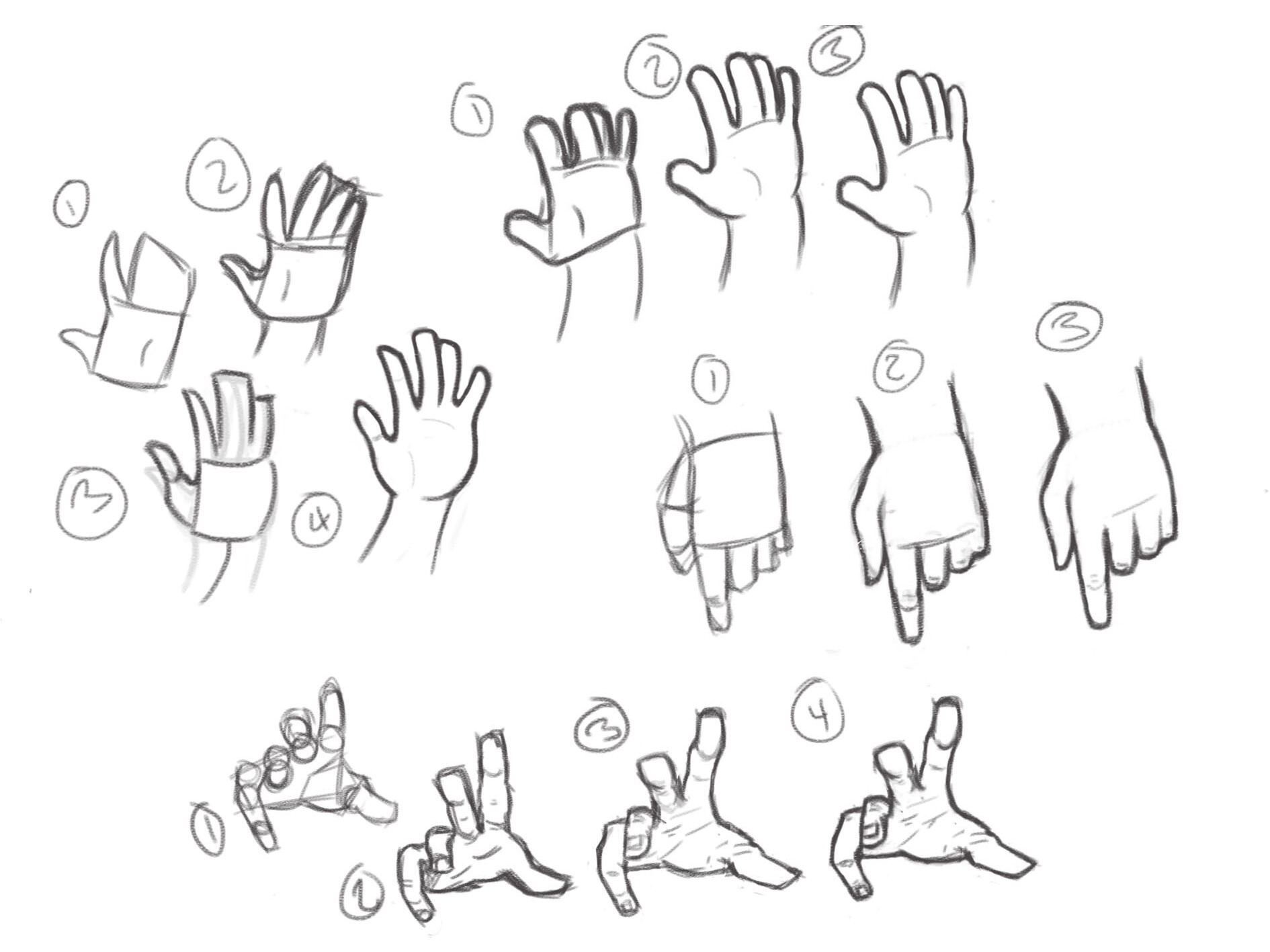 how to draw hands photoshop