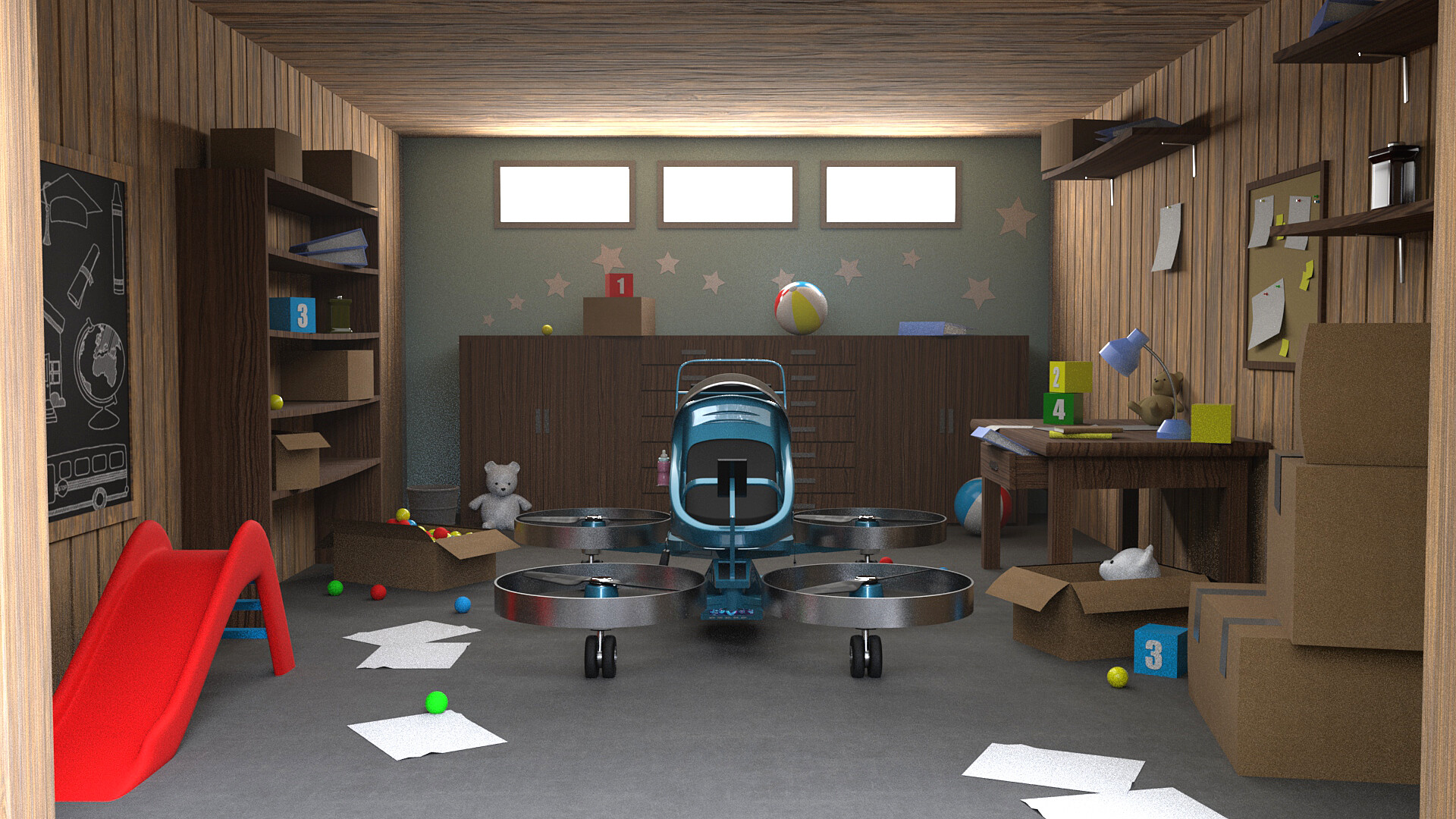 ArtStation - Drone Stroller