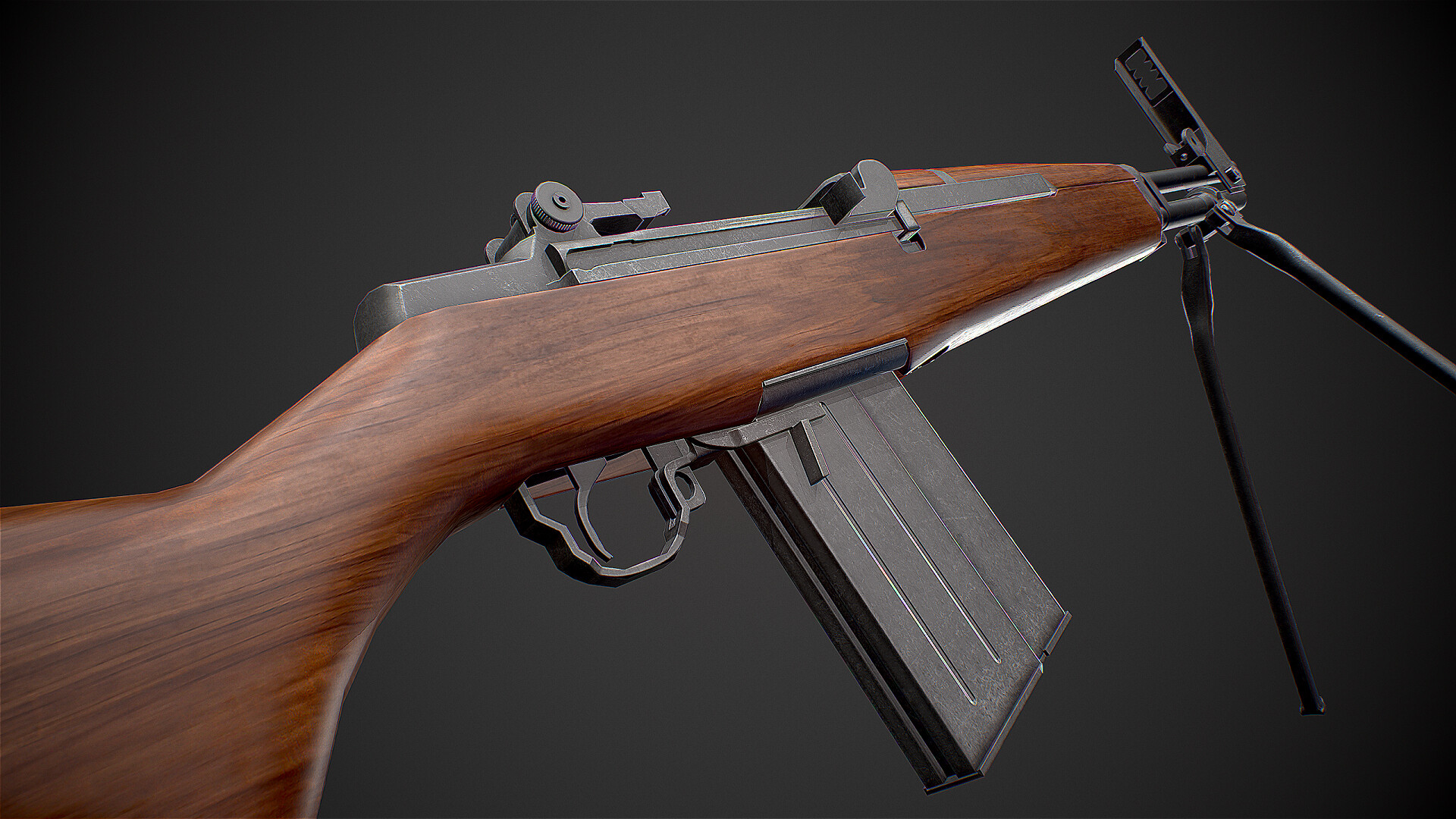 ArtStation - Beretta BM 59 rifle